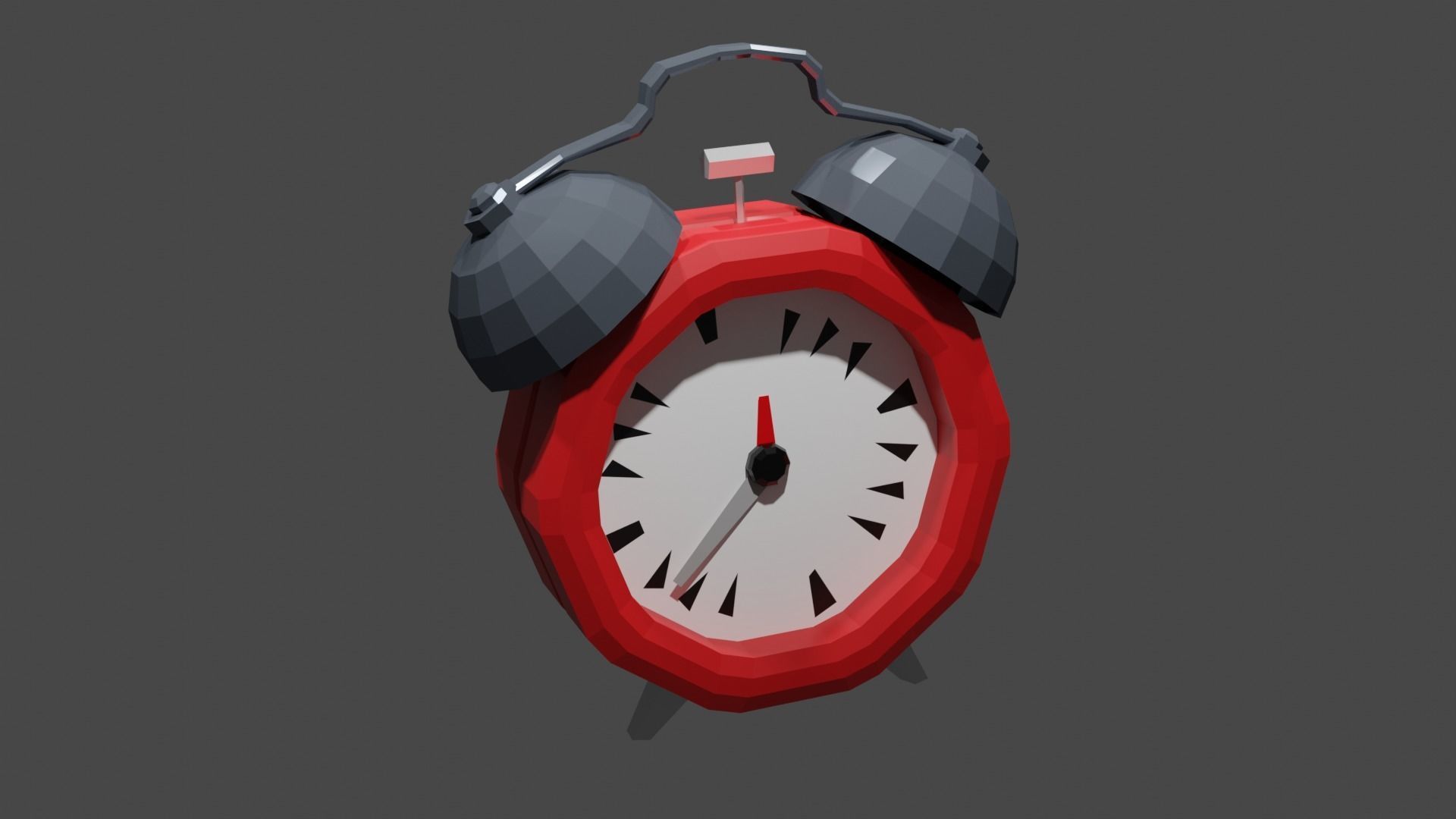 3D model Stylized Alarm Clock VR / AR / low-poly | CGTrader