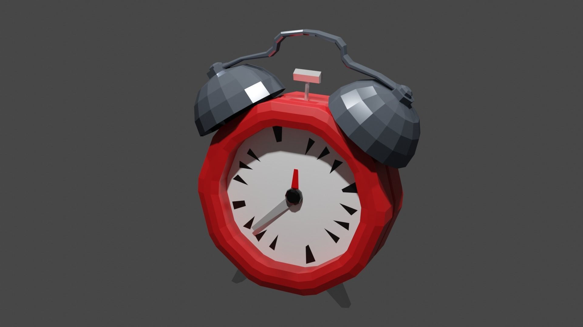 3D model Stylized Alarm Clock VR / AR / low-poly | CGTrader