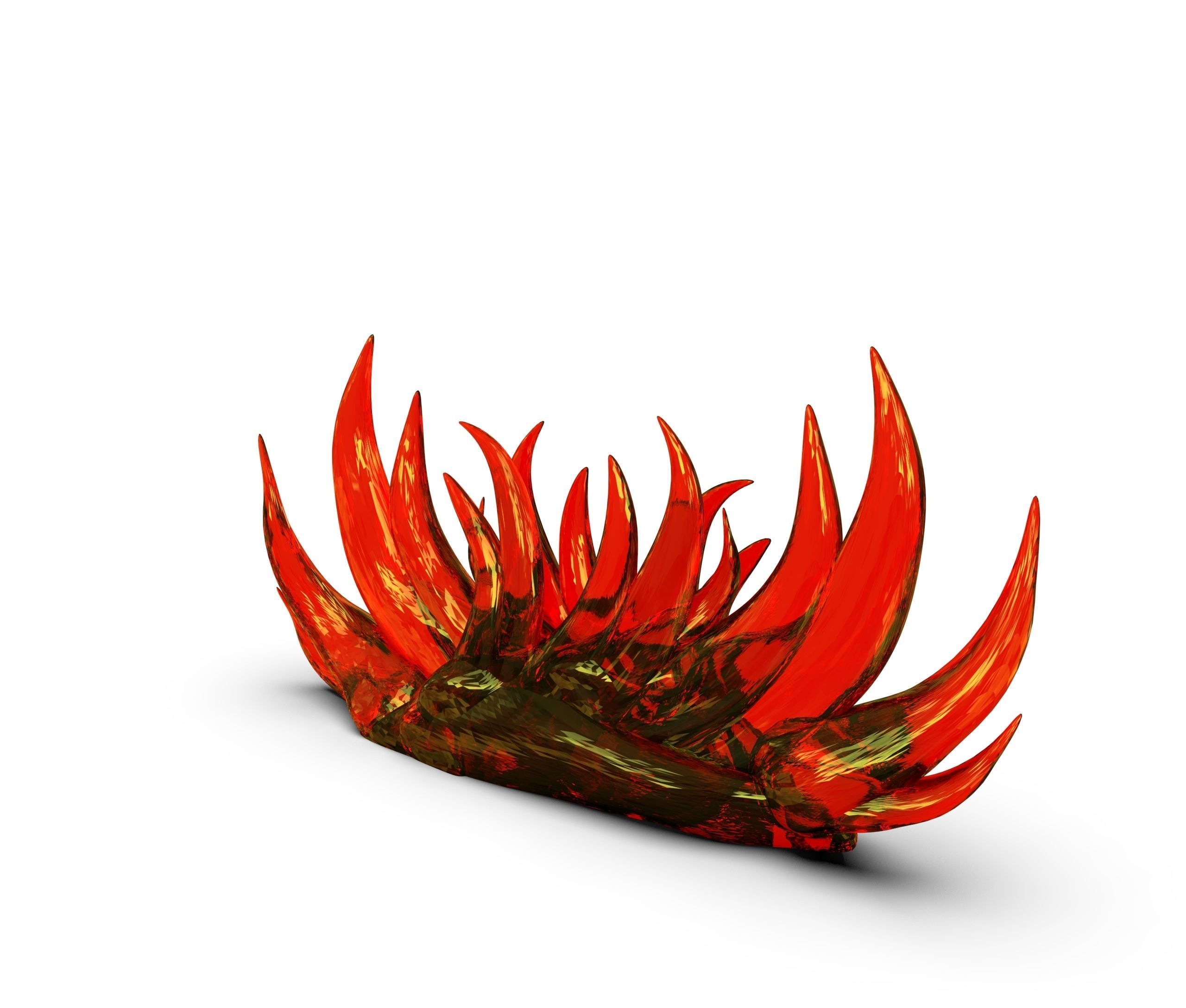 Fire Effect 3D model 3D printable | CGTrader