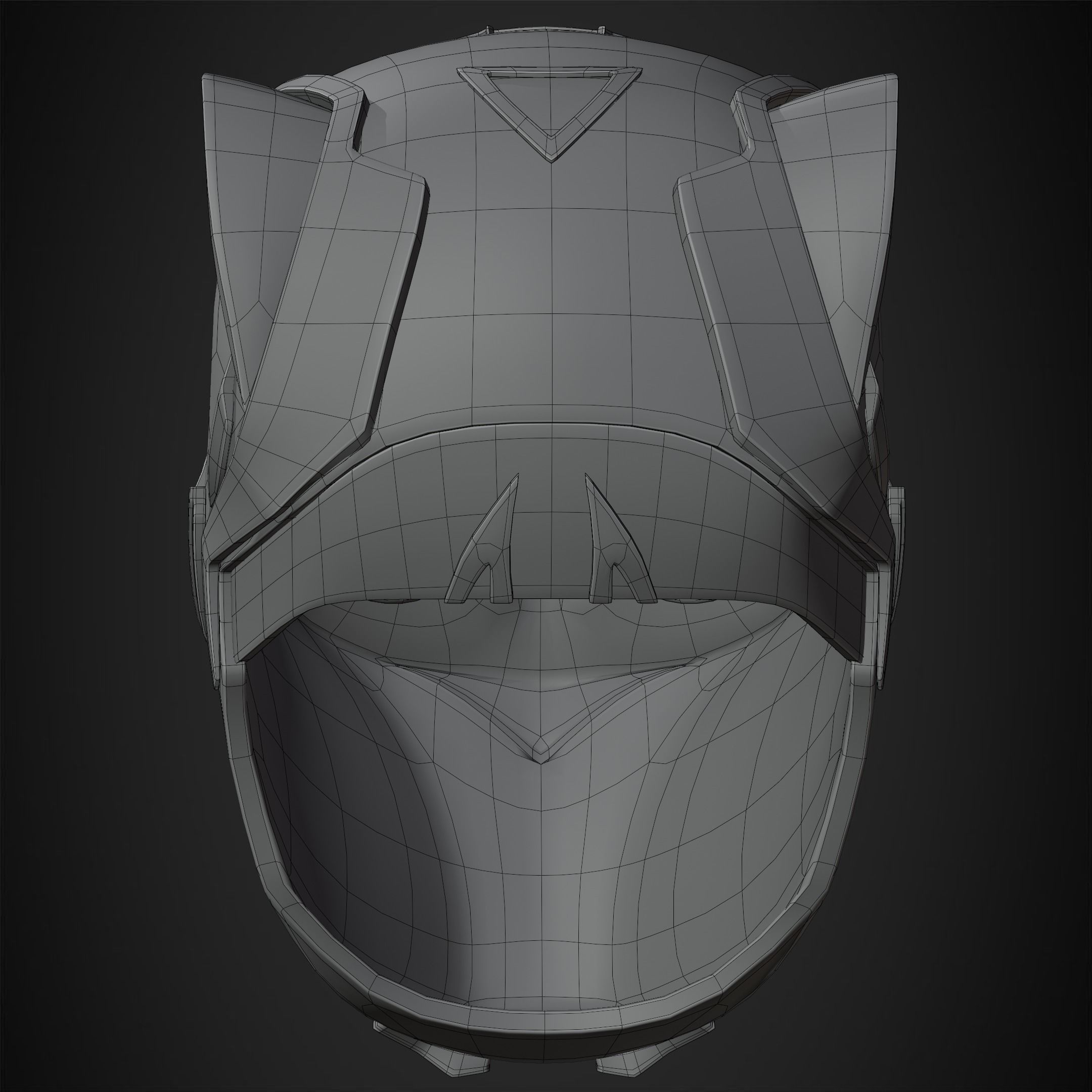 Black Panther Shuri Helmet for Cosplay 3D model 3D printable | CGTrader
