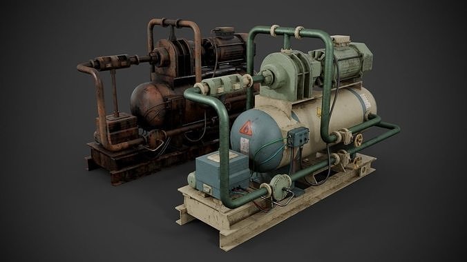 Machinery device 3D model | CGTrader