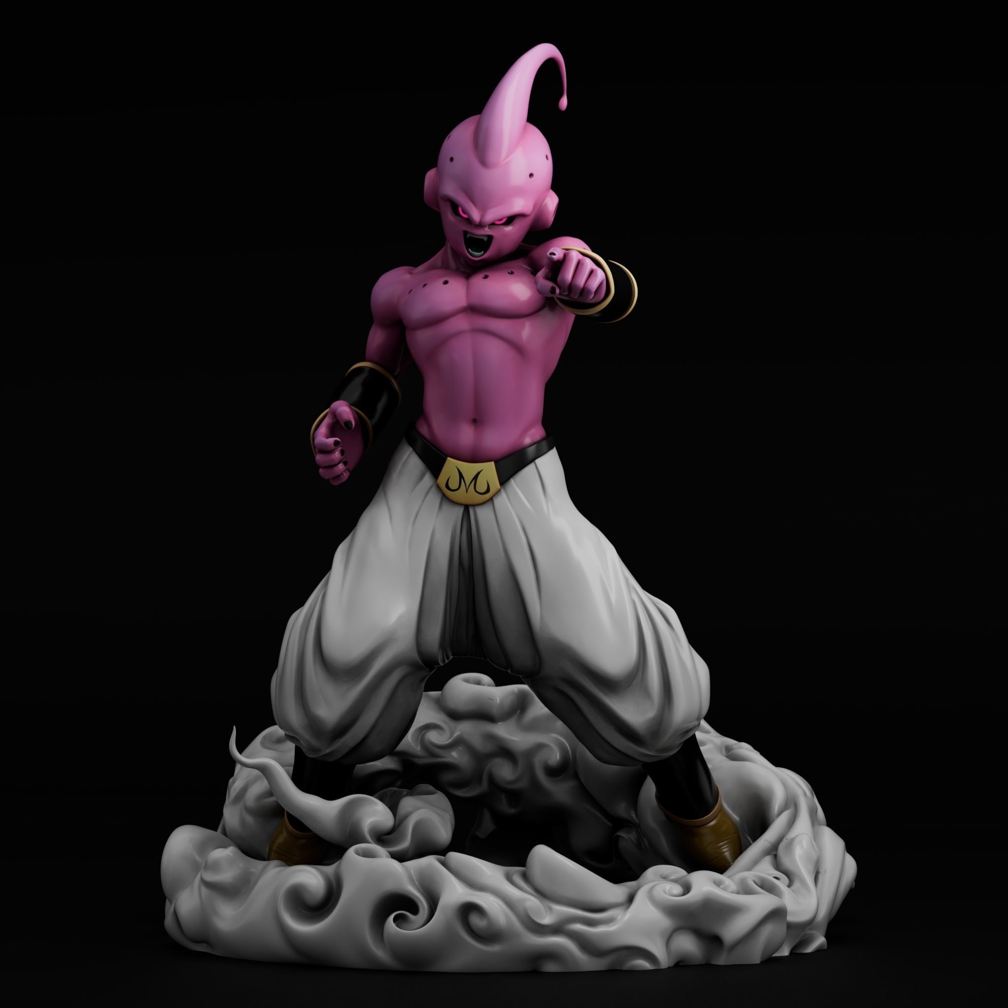 Kid Bu - Majin Bu - Dragonball Z - Dragon Ball - dragonball 3D model 3D ...