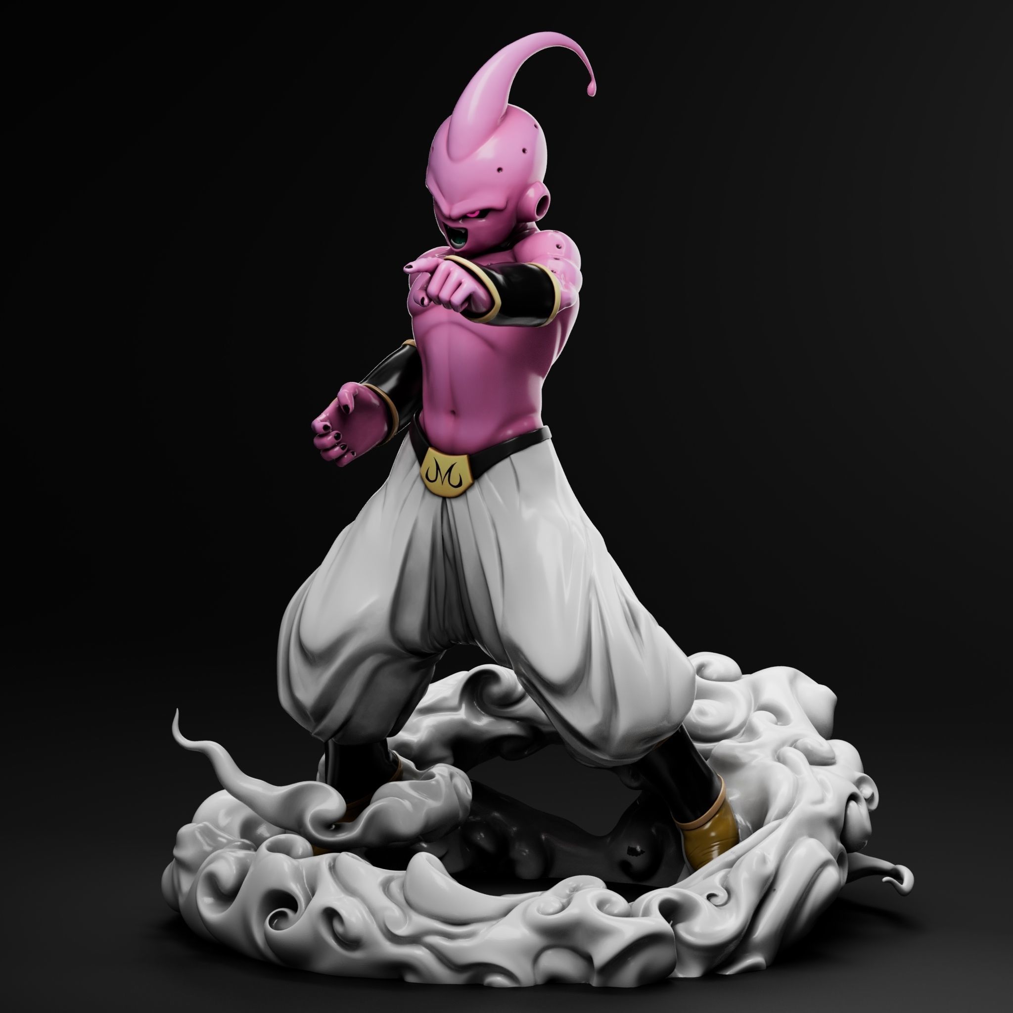 Kid Bu - Majin Bu - Dragonball Z - Dragon Ball - dragonball 3D model 3D ...