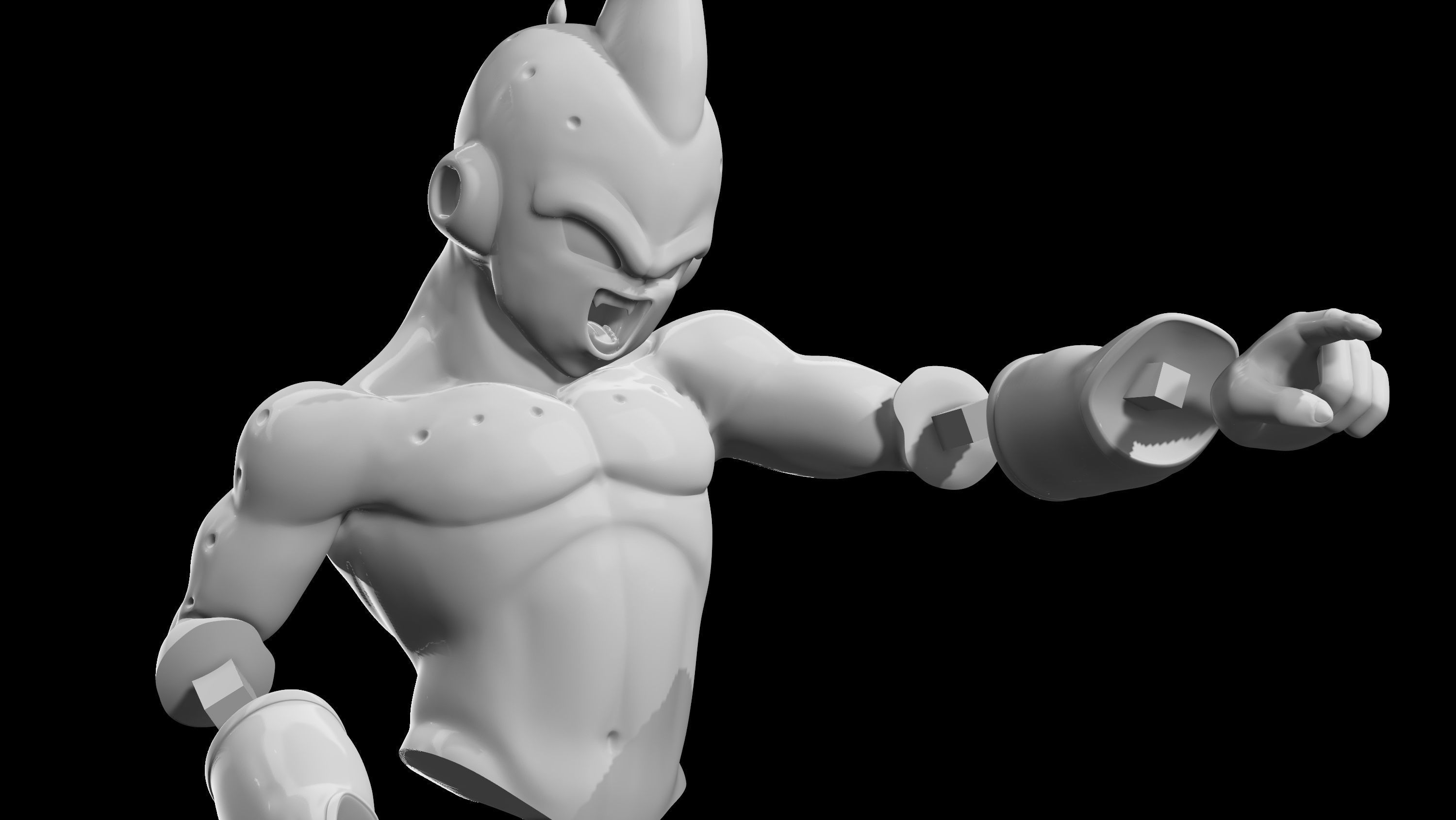 Kid Bu - Majin Bu - Dragonball Z - Dragon Ball - dragonball 3D model 3D ...