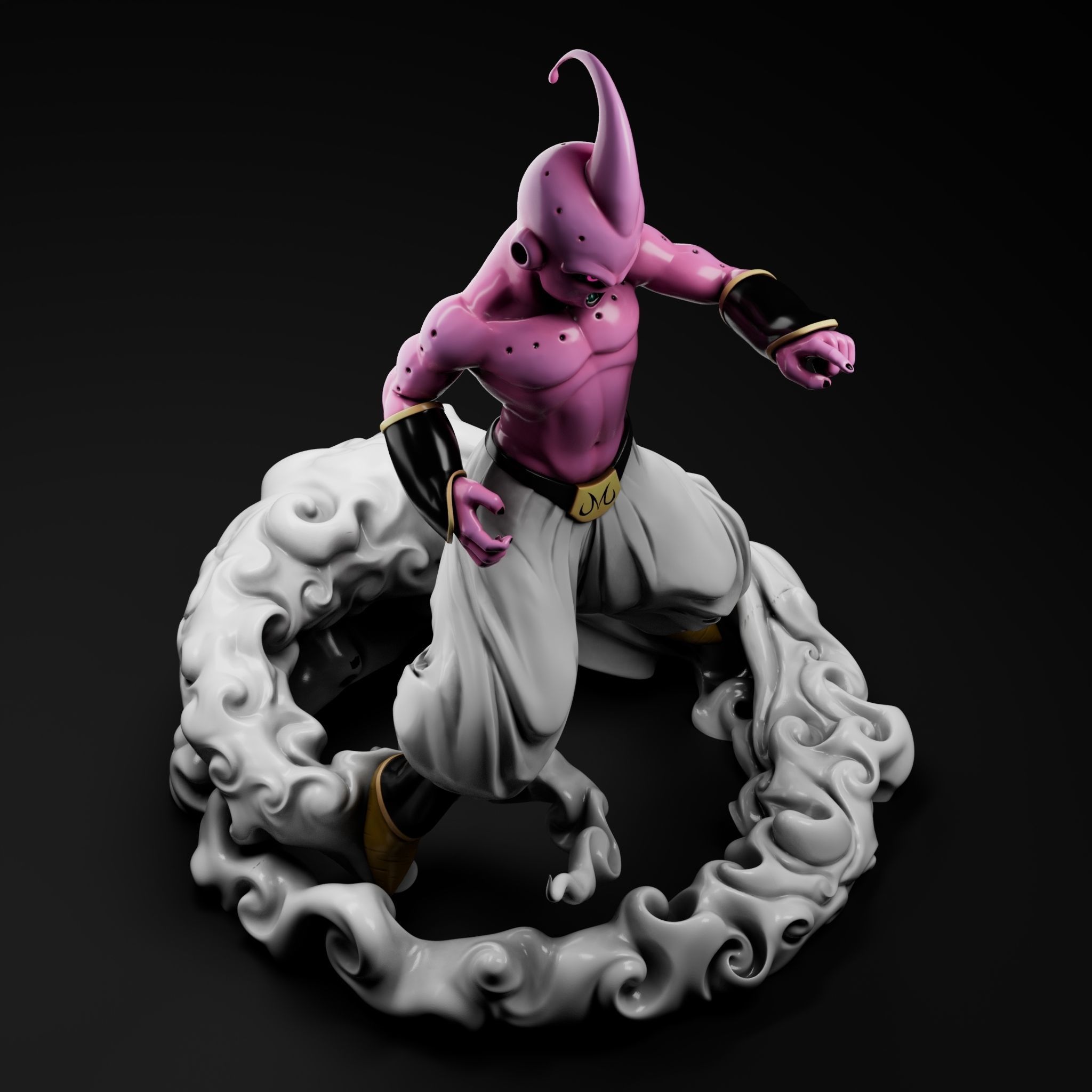 Kid Bu - Majin Bu - Dragonball Z - Dragon Ball - dragonball 3D model 3D ...