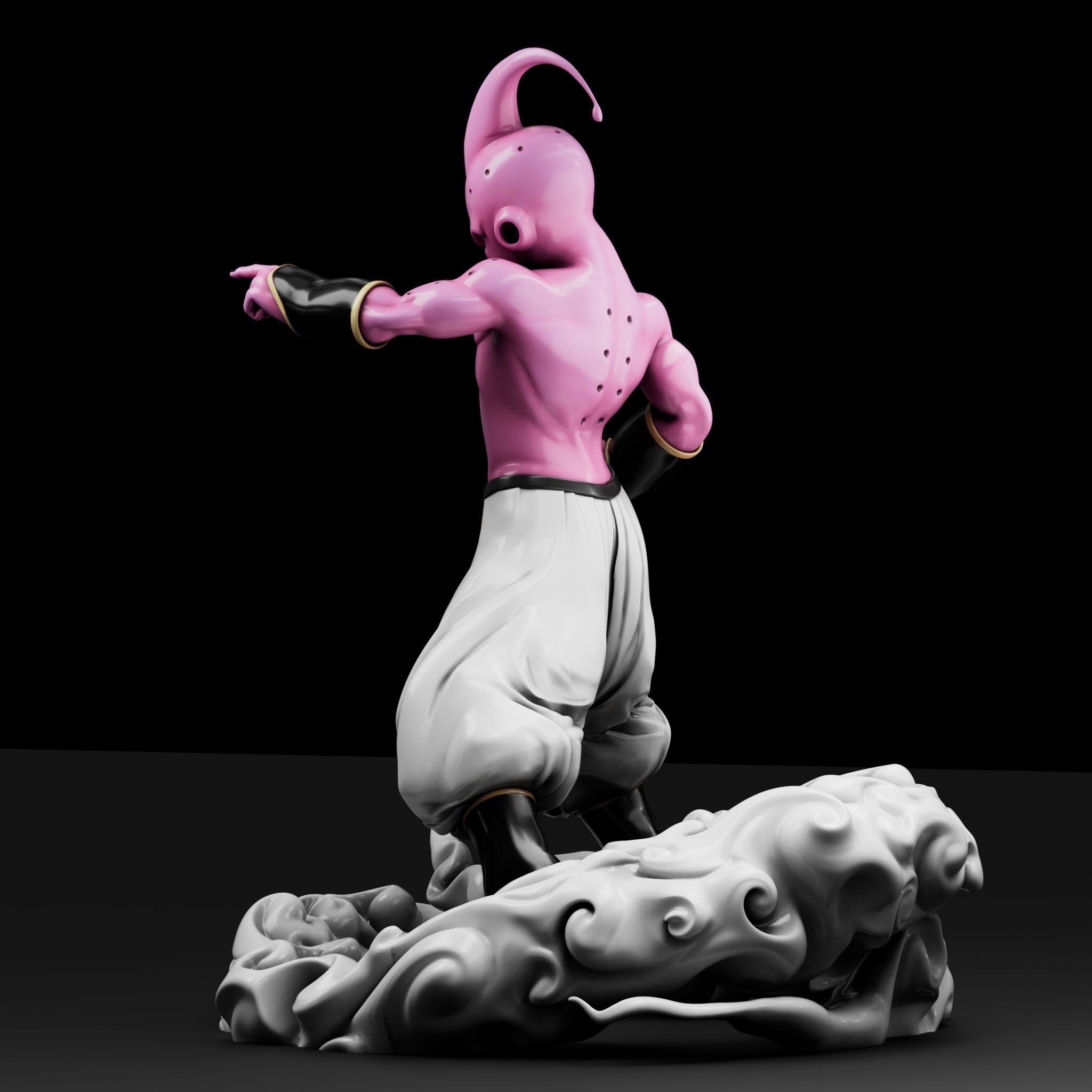 Kid Bu - Majin Bu - Dragonball Z - Dragon Ball - dragonball 3D model 3D ...