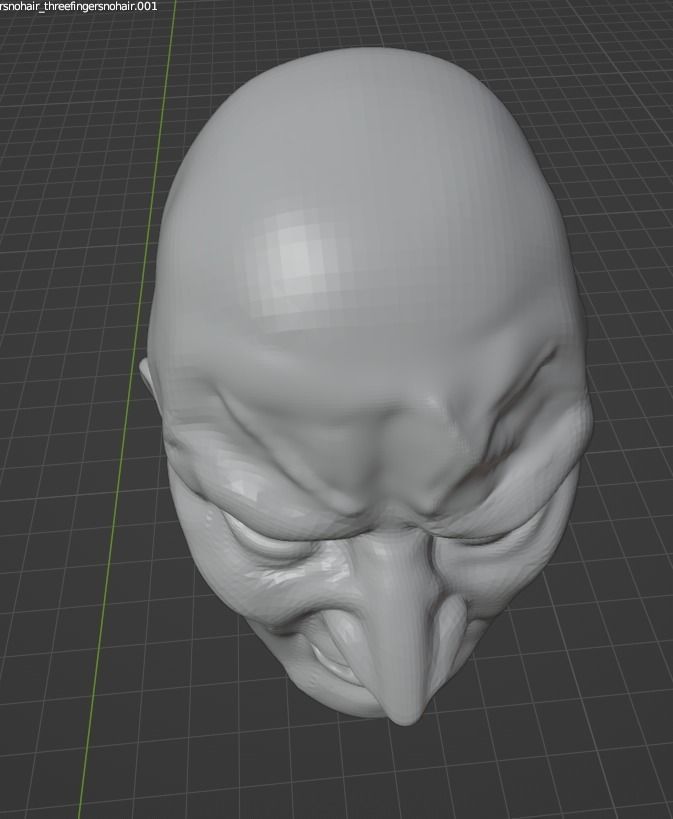 Three Fingers 3D model 3D printable | CGTrader