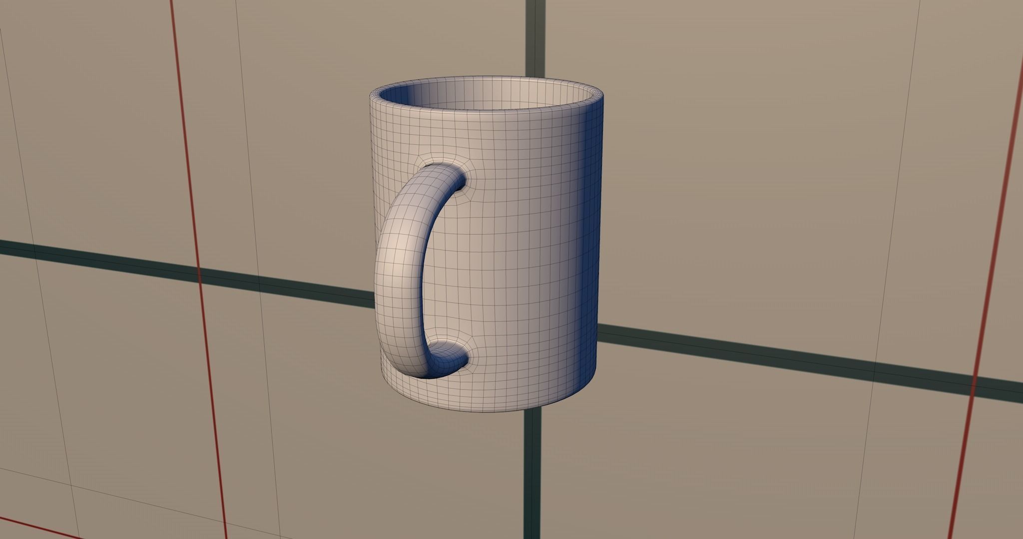 3D model Cups PBR coffee mug with astronaut VR / AR / low-poly | CGTrader