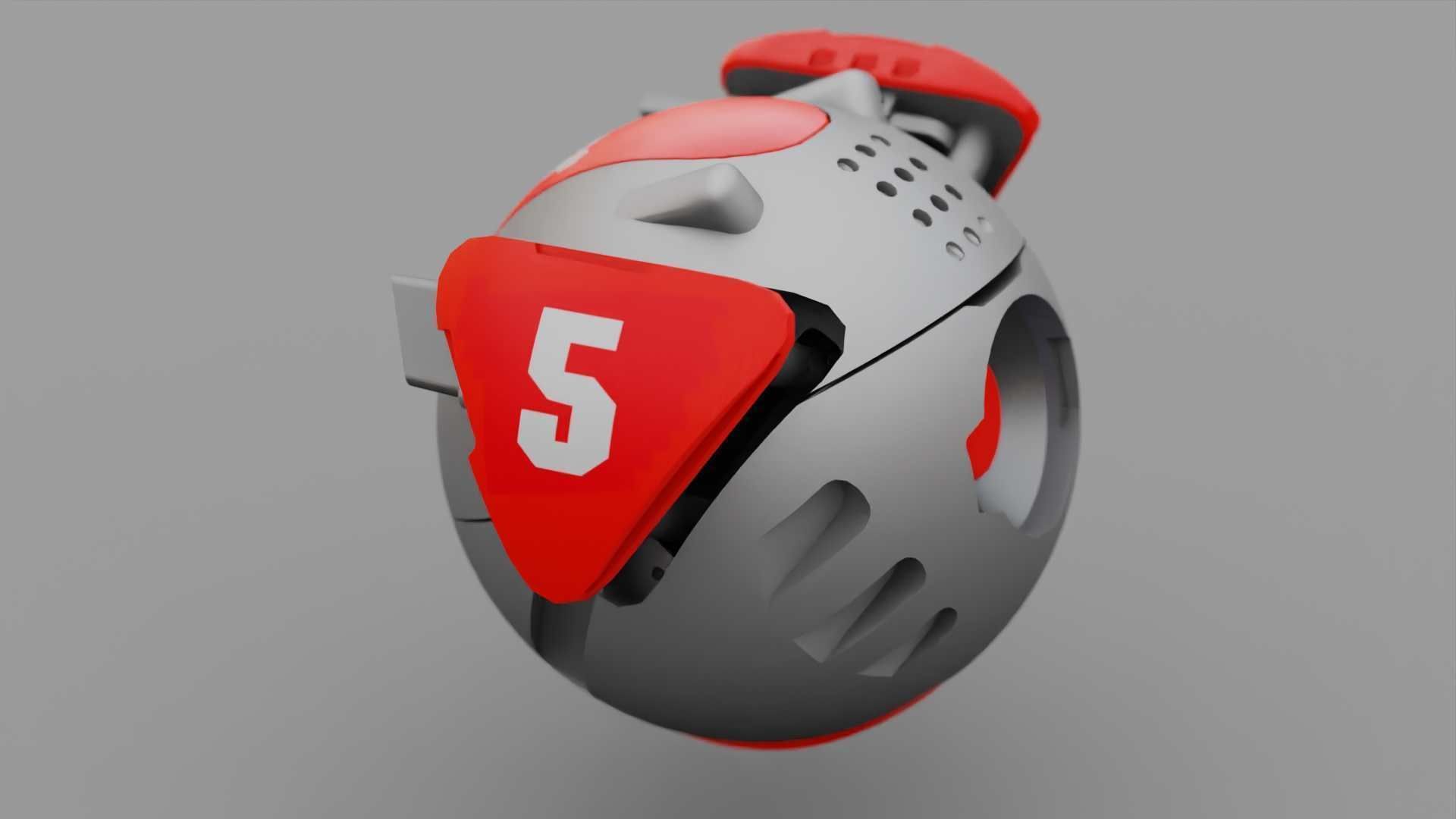 BALL DROID RIGGED free 3D model rigged | CGTrader