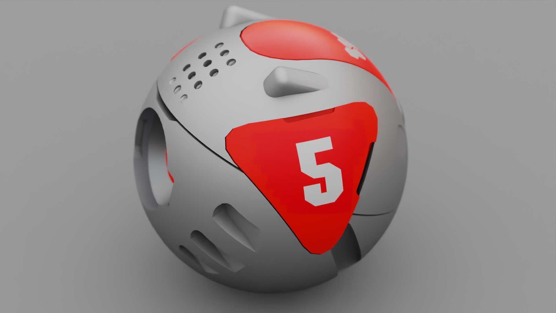 BALL DROID RIGGED free 3D model rigged | CGTrader