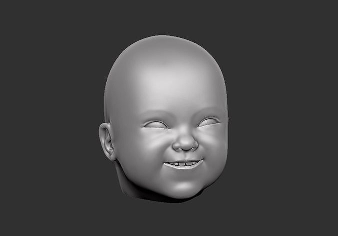 Head 57 3D model 3D printable | CGTrader