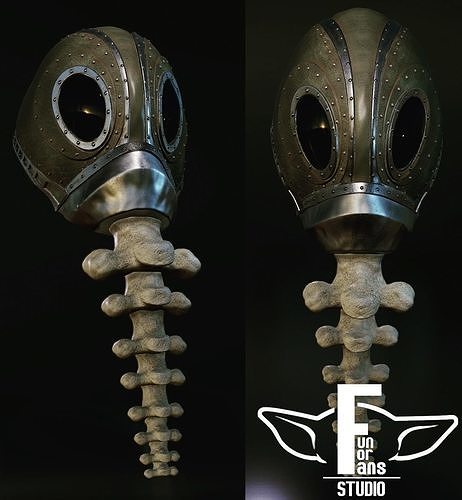 Mask of SANDMAN Helmet for Cosplay of Morpheo Bartulo 3D model 3D ...
