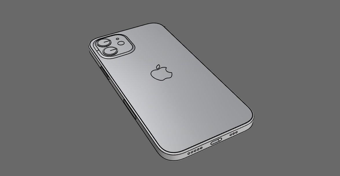 Apple IPhone 12 3D model | CGTrader