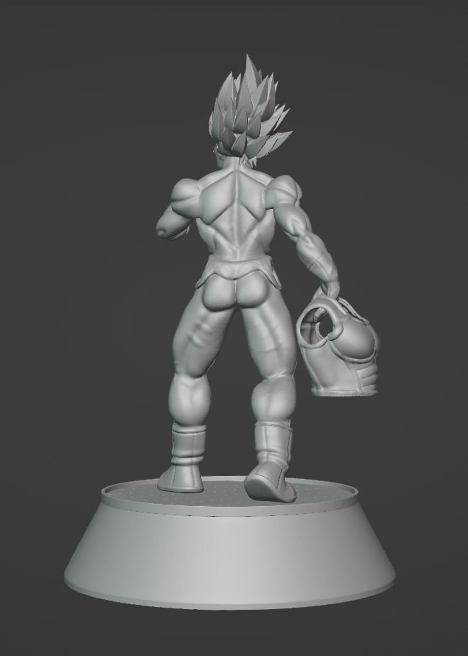 VEGETA WORKOUT 3D model 3D printable | CGTrader