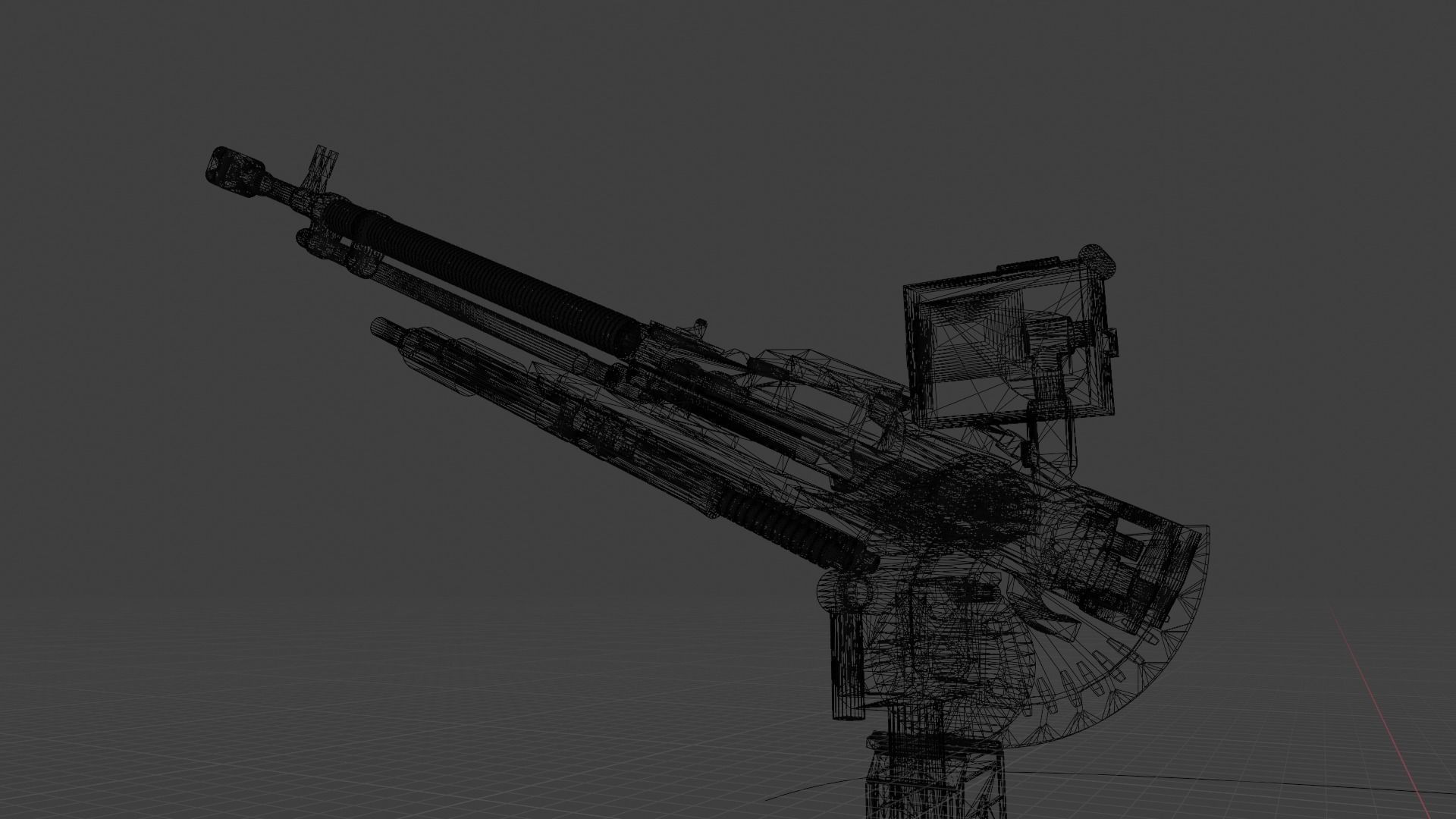 Soviet MG DHSK 3D Printable Model 1 35 3D model 3D printable | CGTrader