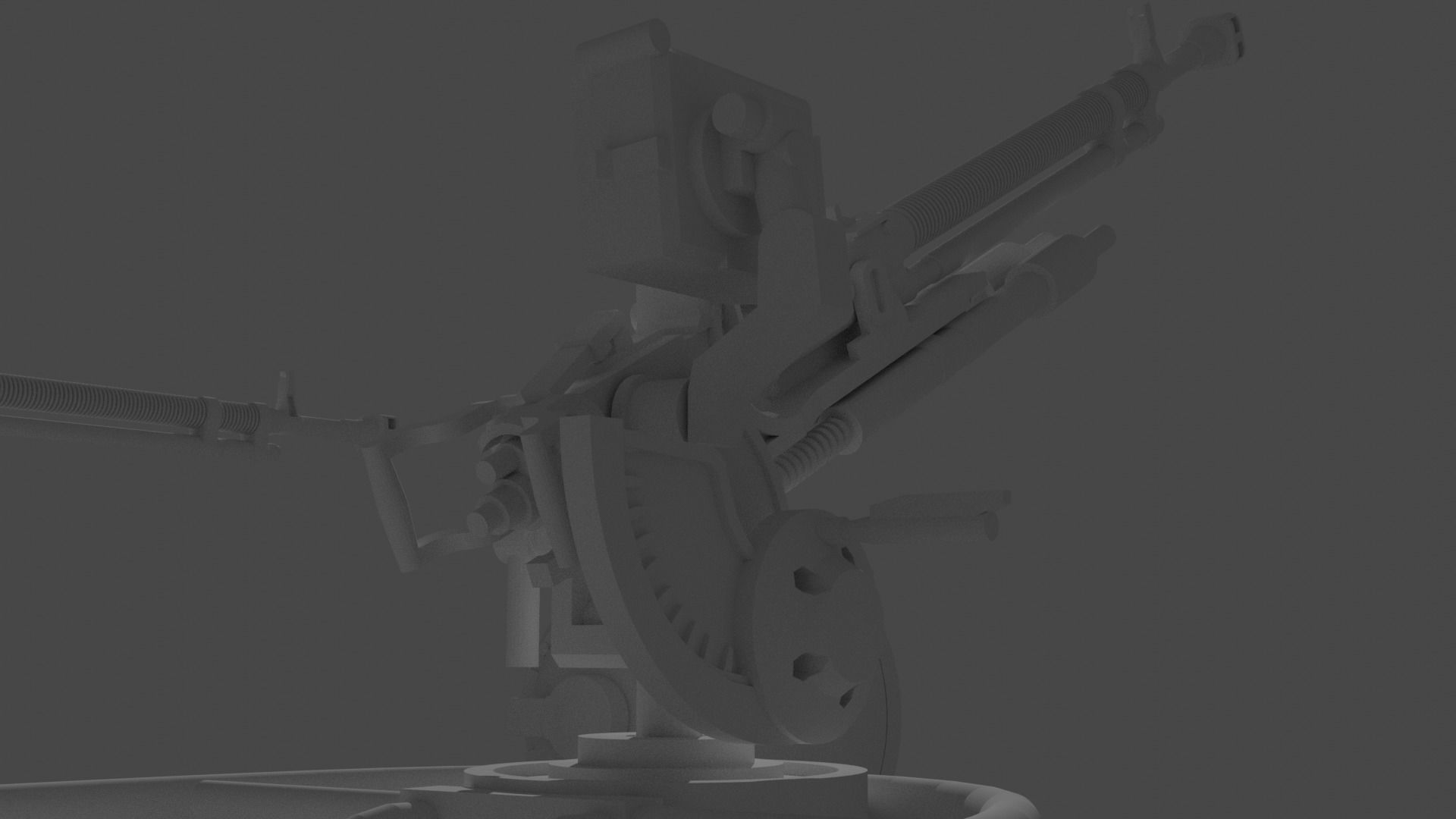 Soviet MG DHSK 3D Printable Model 1 35 3D model 3D printable | CGTrader