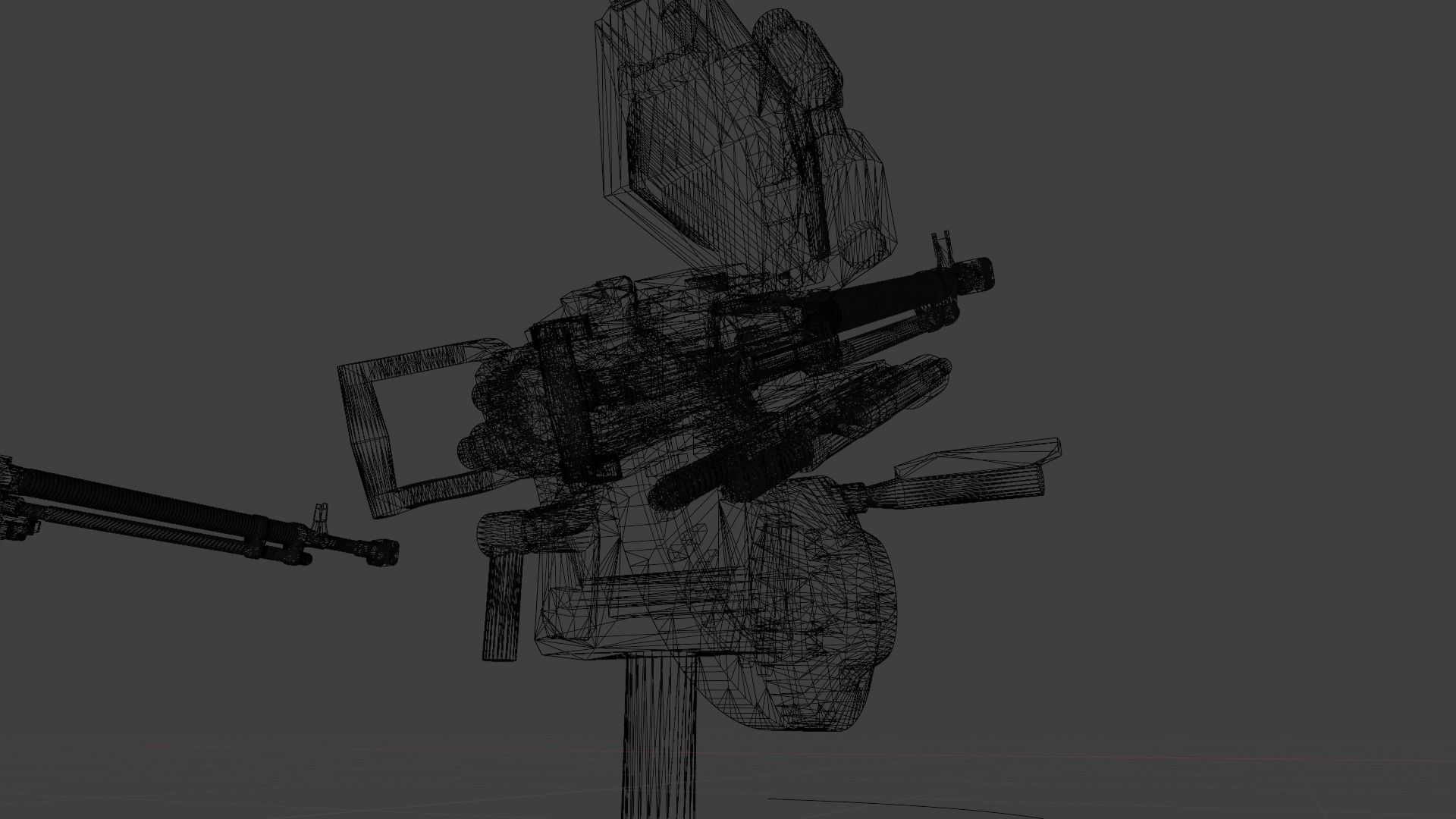 Soviet MG DHSK 3D Printable Model 1 35 3D model 3D printable | CGTrader