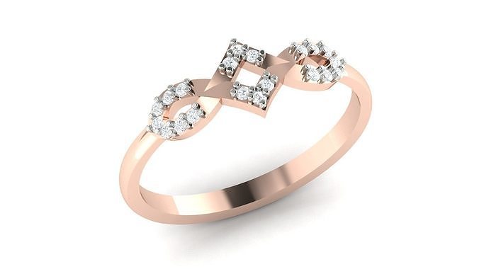 Simple Free ring free 3D model 3D printable | CGTrader