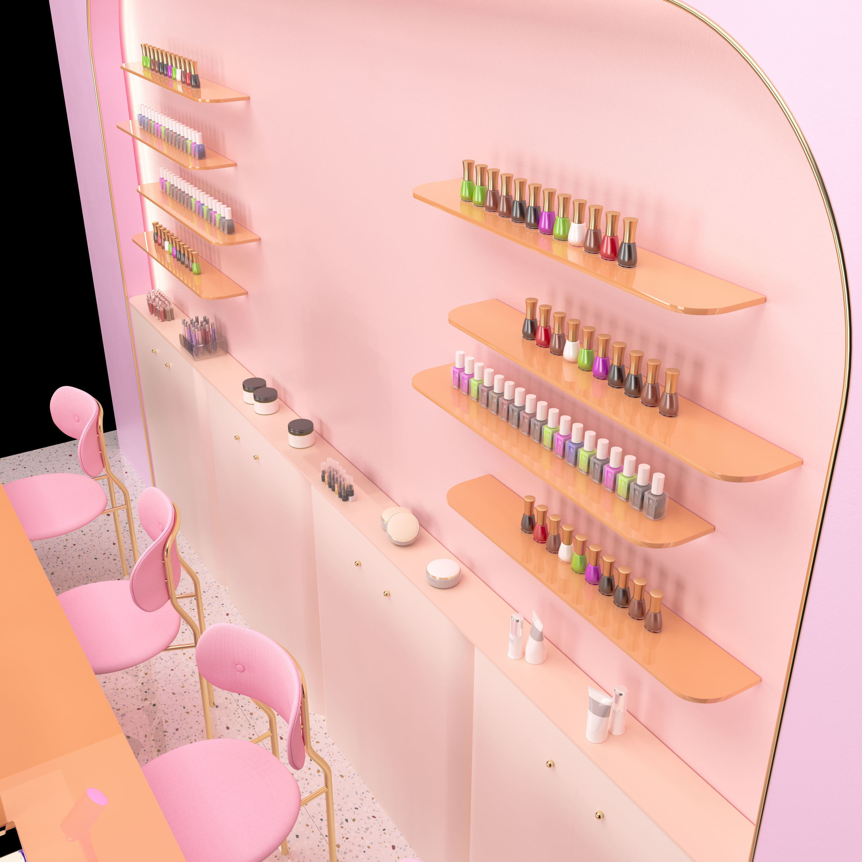 Beauty salon 3D model | CGTrader