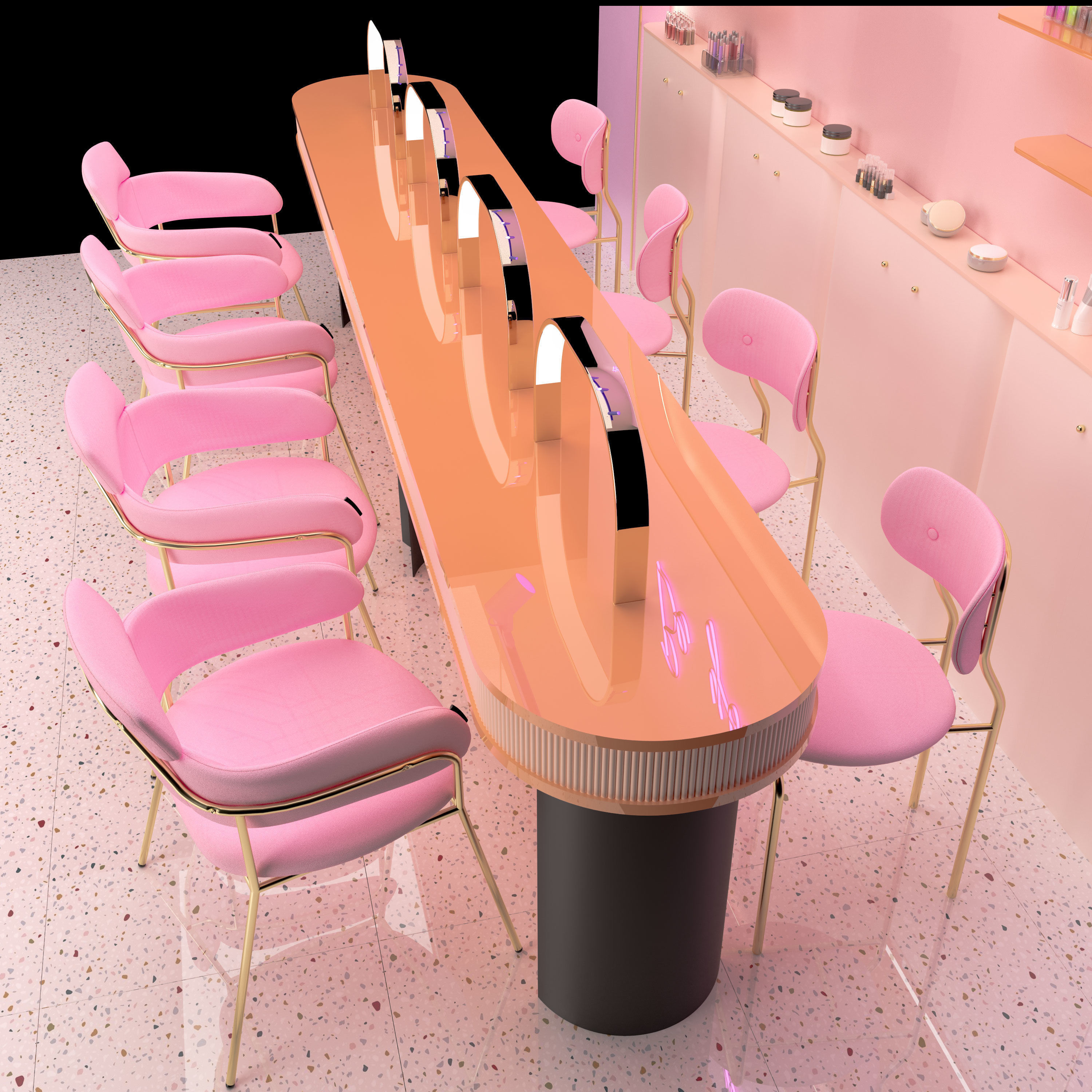 Beauty salon 3D model | CGTrader