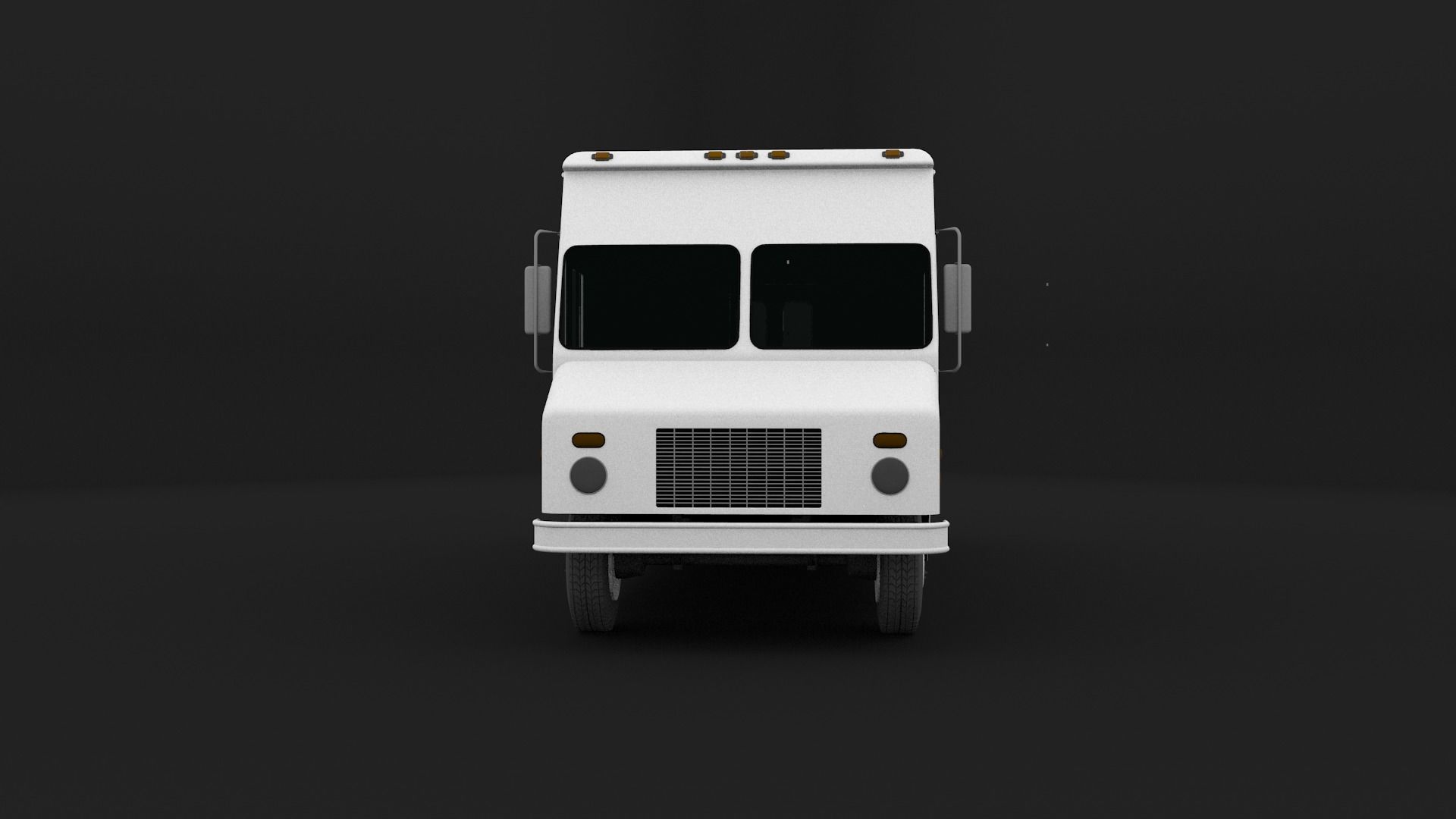 3D model Generic Step Van VR / AR / low-poly | CGTrader