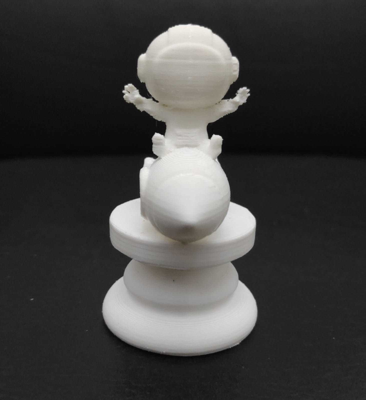 Space Chess - Spaceship Astronaut - Knight 3D model 3D printable | CGTrader