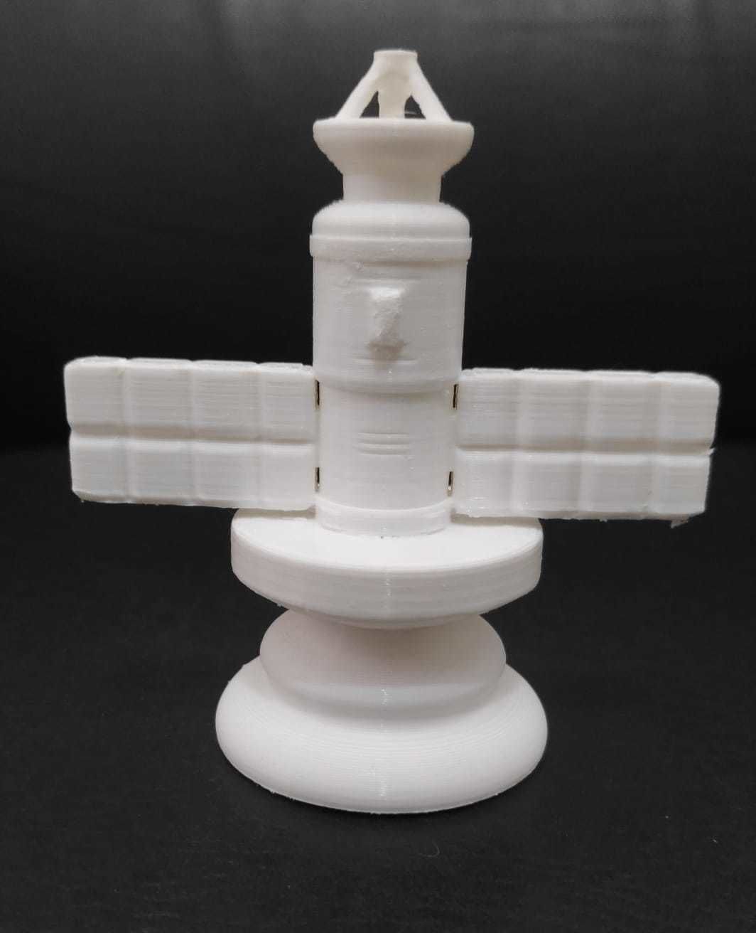 Space Chess Satellite - Bishop 3D model 3D printable | CGTrader