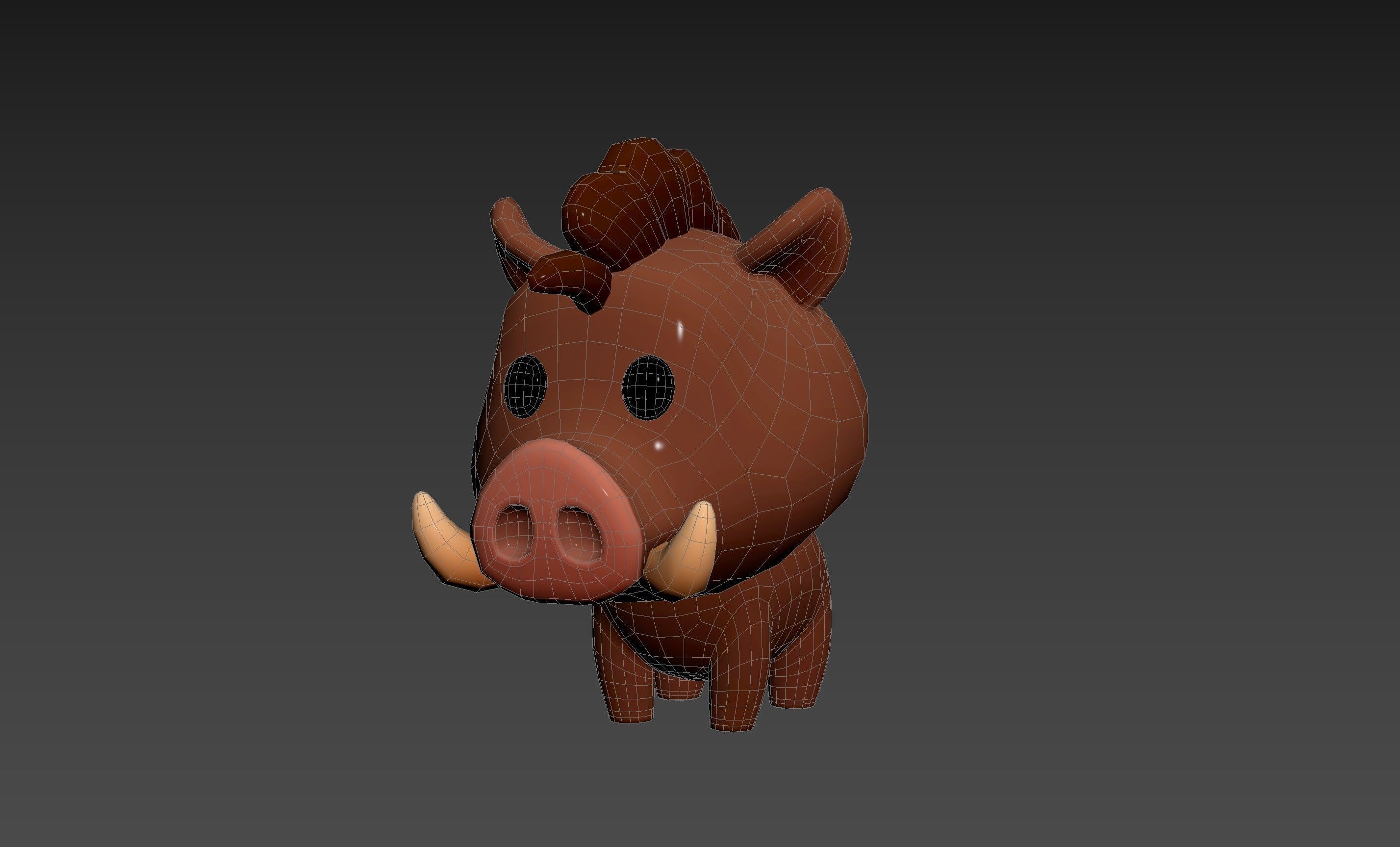 Character196 Boar 3D model | CGTrader