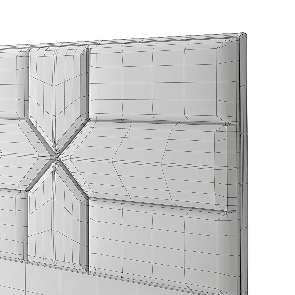 Headboard 9 two upholstered headboards 3D model | CGTrader