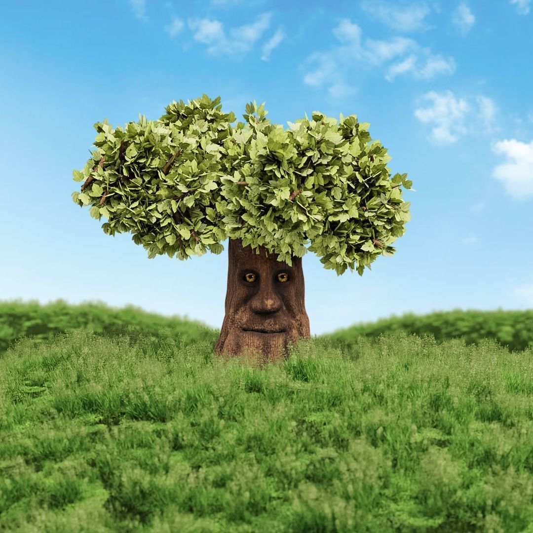 Mythical Tree free 3D model | CGTrader