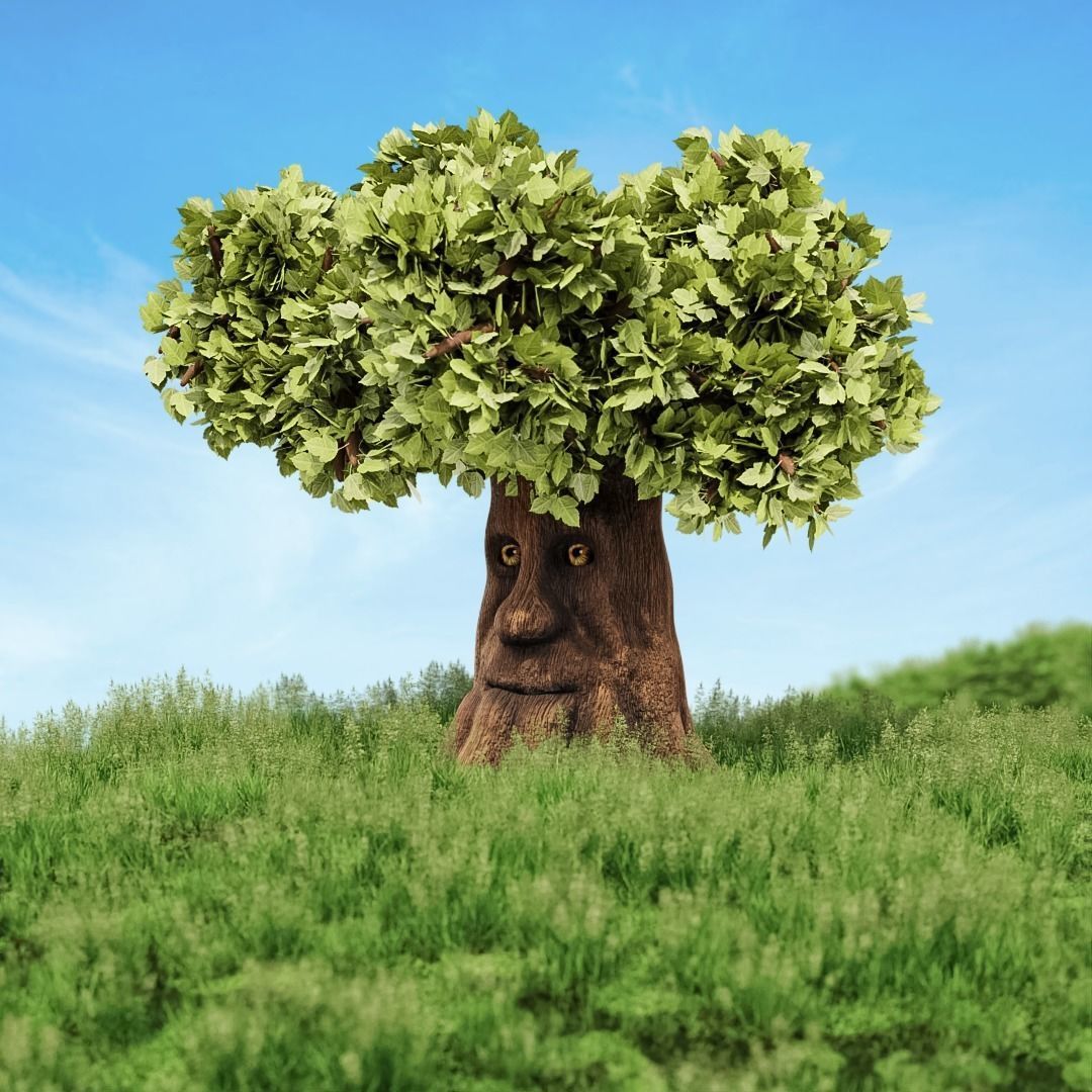 Mythical Tree free 3D model | CGTrader