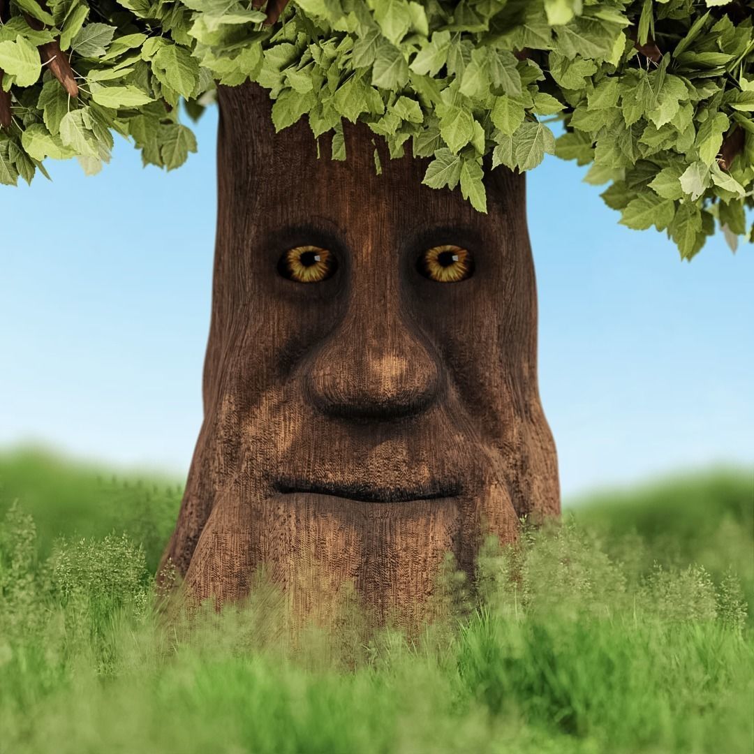 Mythical Tree free 3D model | CGTrader