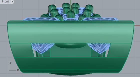 Square Pendant 2721 3D print model 3D model 3D printable | CGTrader