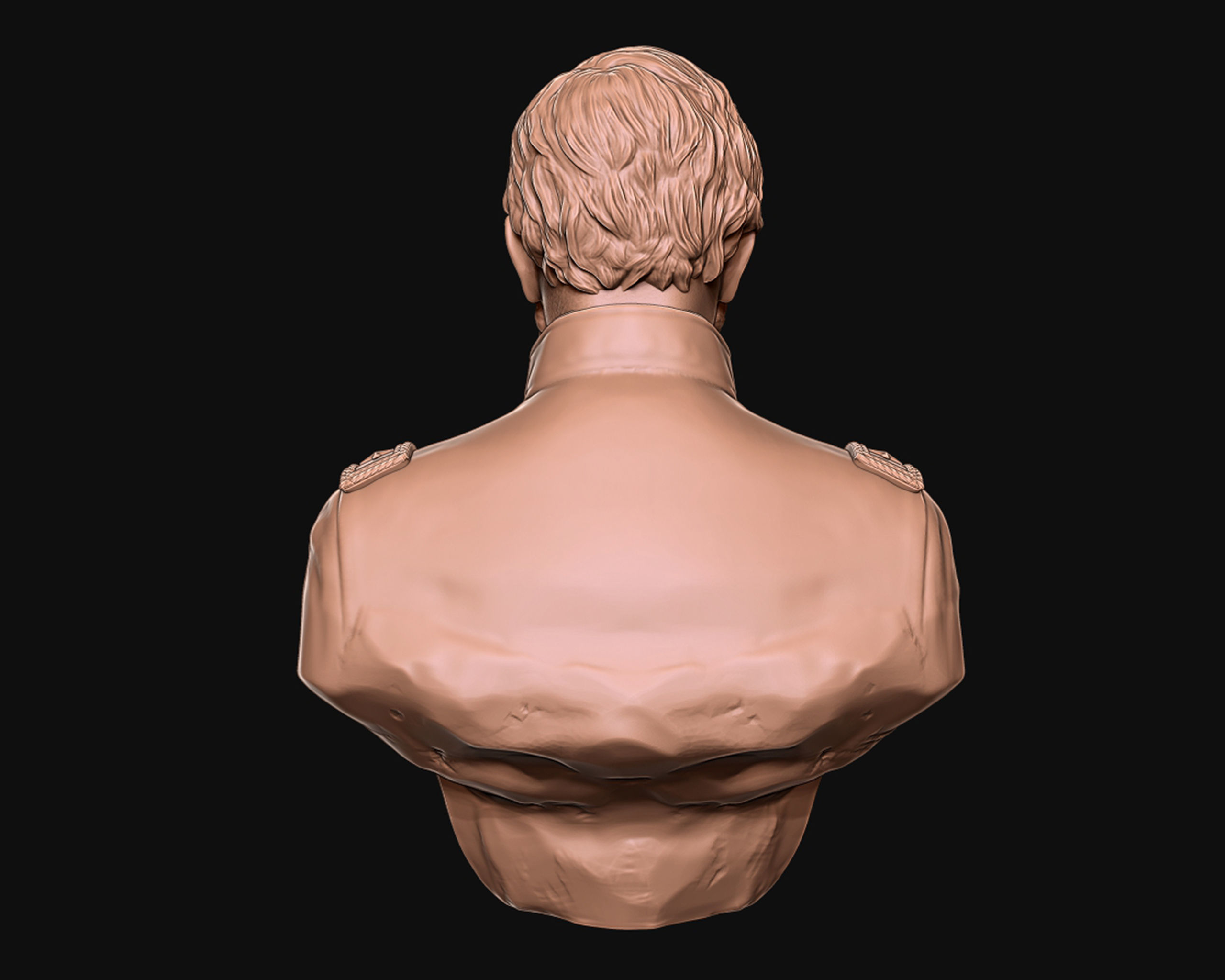 General George Meade bust sculpture 3D model 3D printable | CGTrader