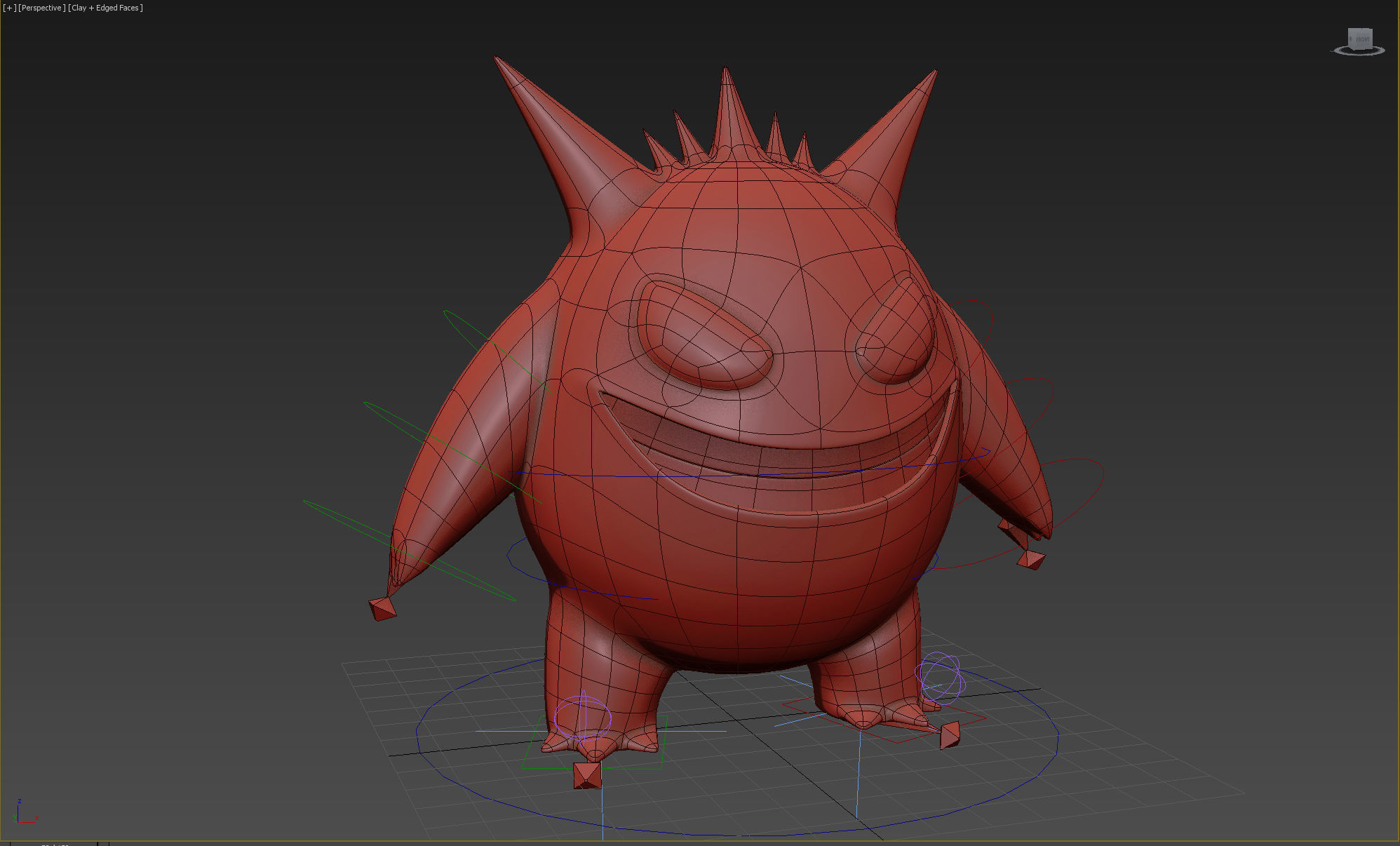 3D model Pokemon Gengar VR / AR / low-poly | CGTrader