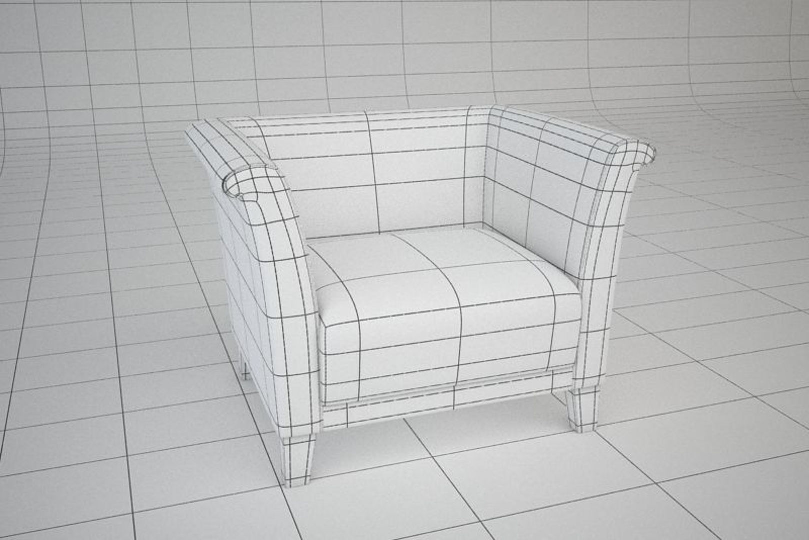 Contemporary Lounge Furniture Set 3D model | CGTrader