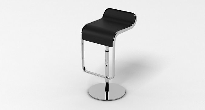 LEM Piston Bar Stool 3D model | CGTrader