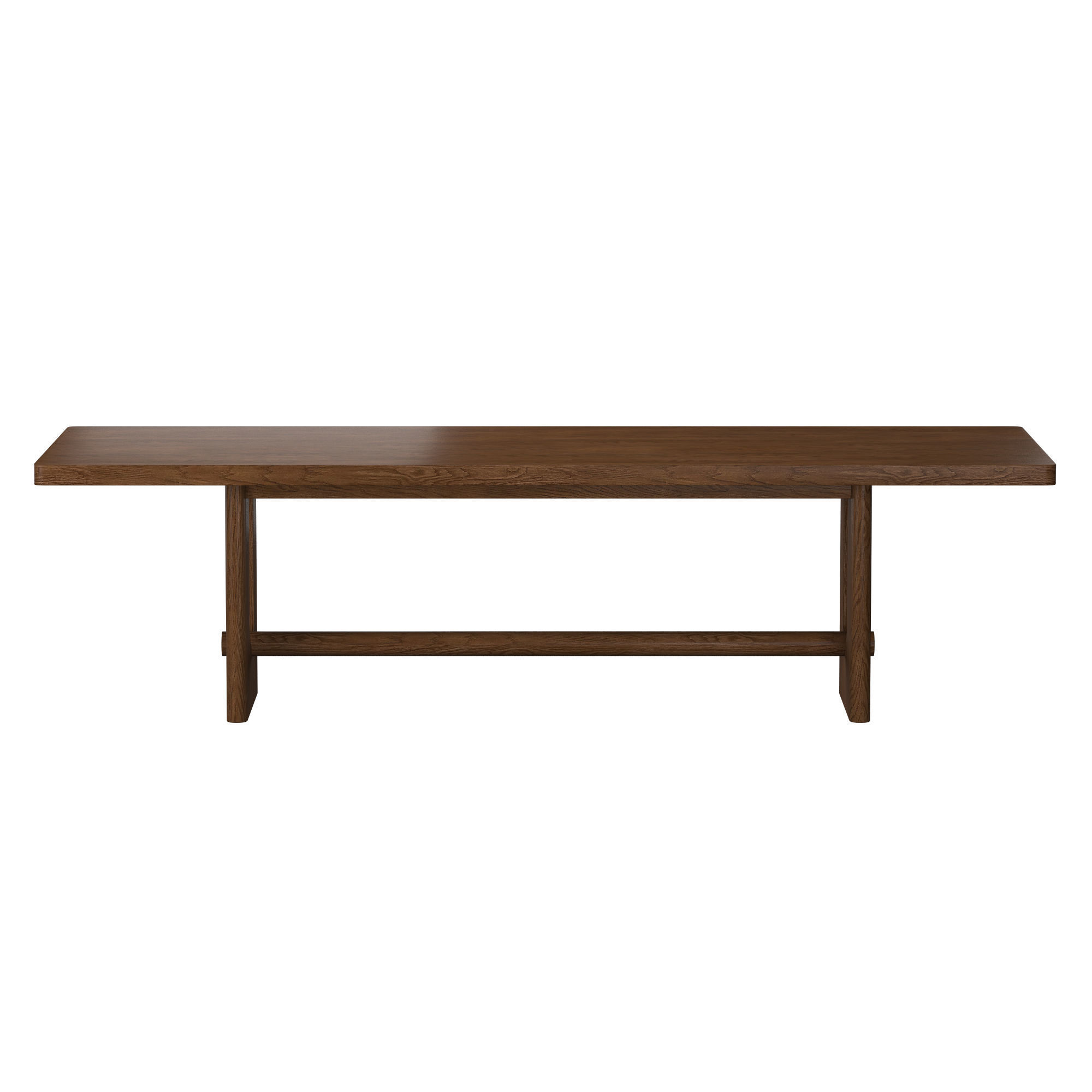 BRETON RECTANGULAR EXTENSION DINING TABLE 3D model | CGTrader