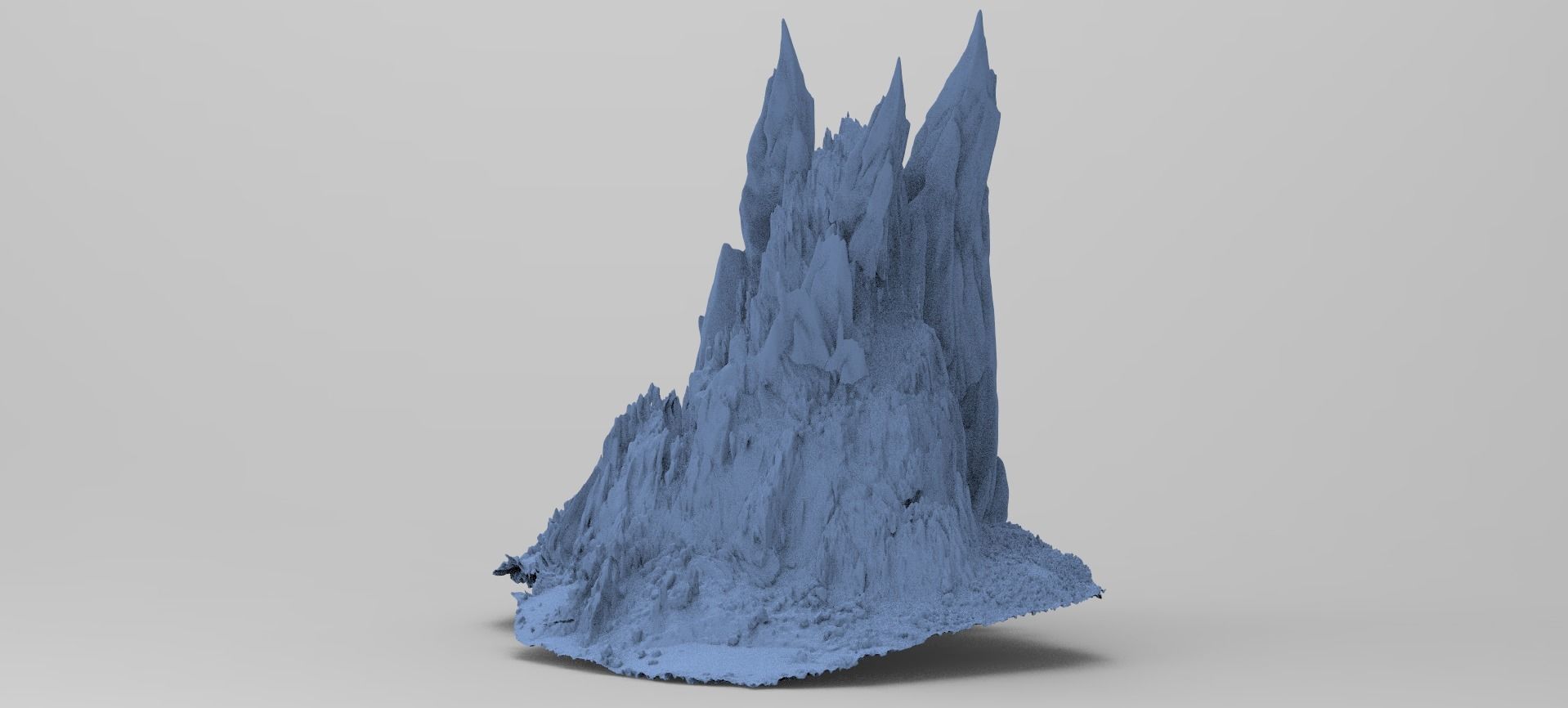 Cave Cliff Kit bash 1 3D model | CGTrader