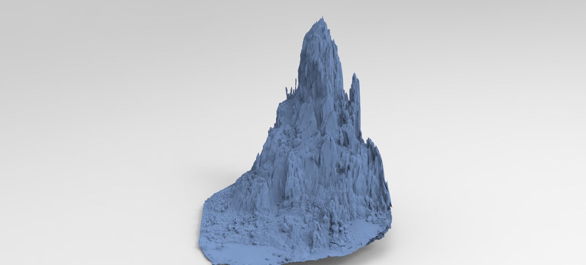 Cave Cliff Kit bash 1 3D model | CGTrader