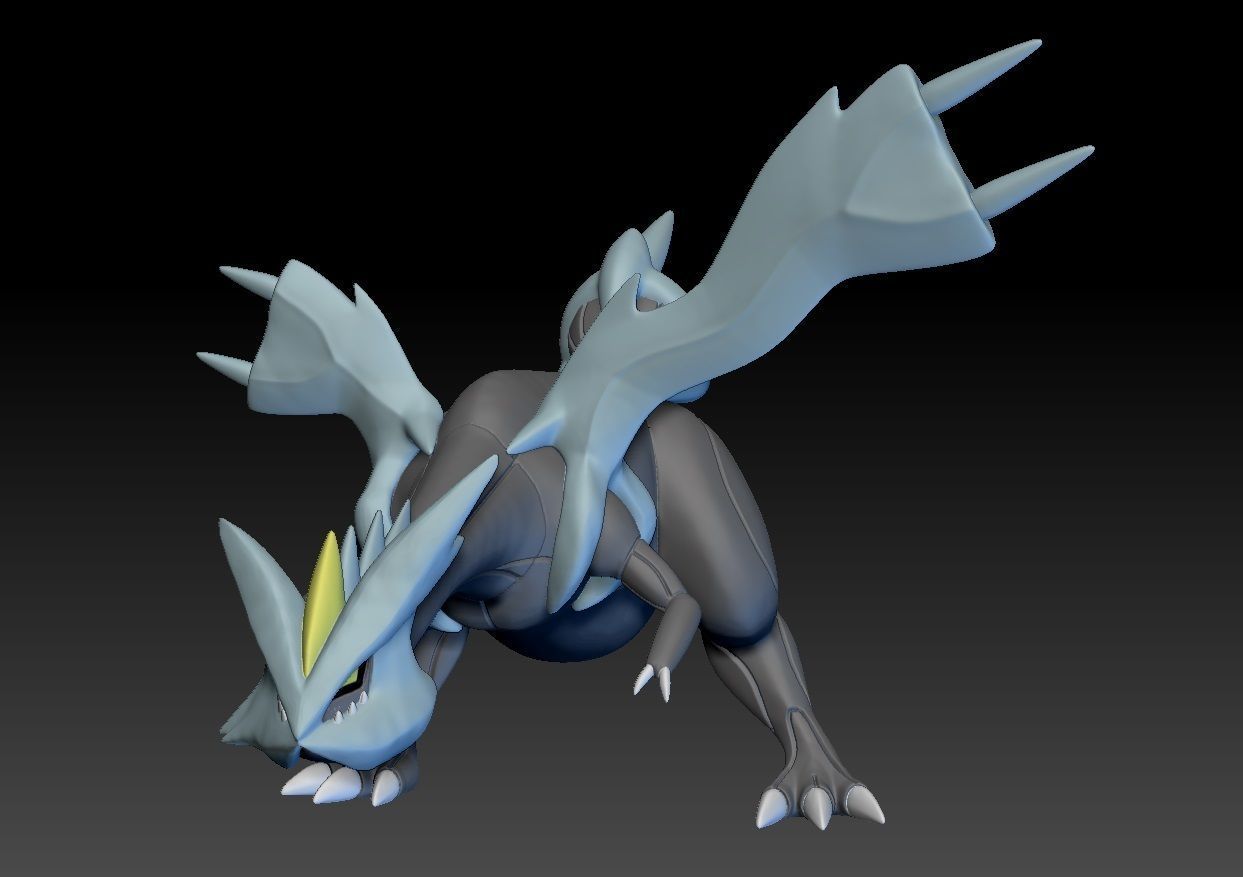 Pokemon Kyurem 3D model 3D printable | CGTrader