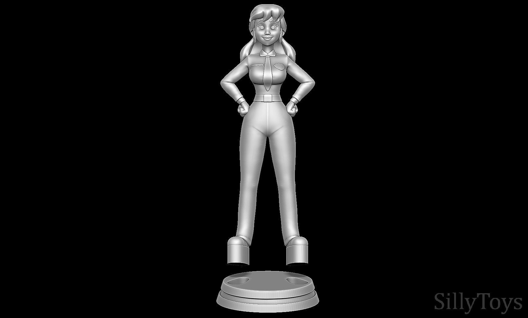 Miranda Wright - Bonkers 3D model 3D printable | CGTrader