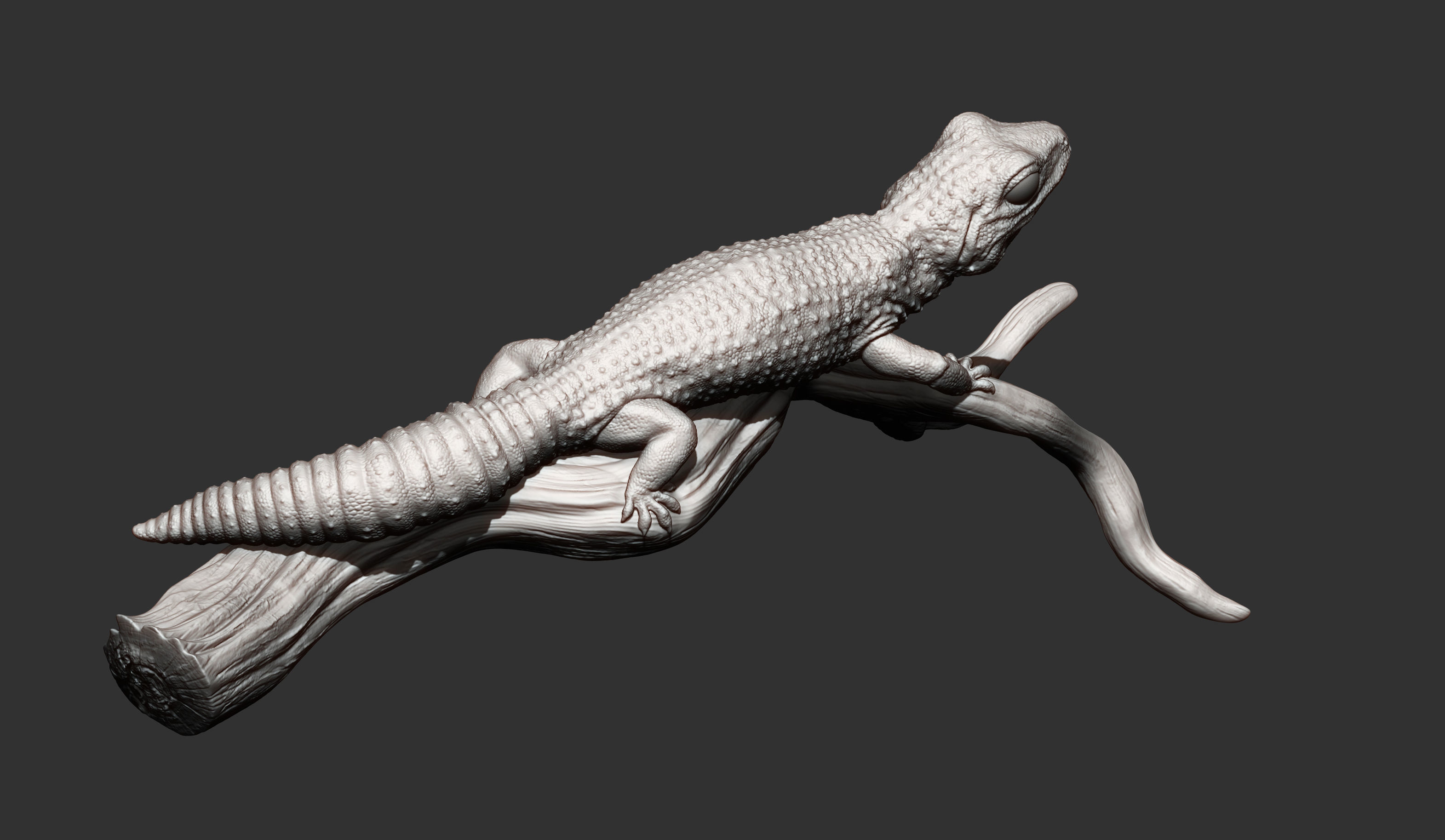 Leopard gecko 3D model 3D printable | CGTrader