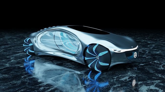 Mercedes AVTR Concept 3D model | CGTrader