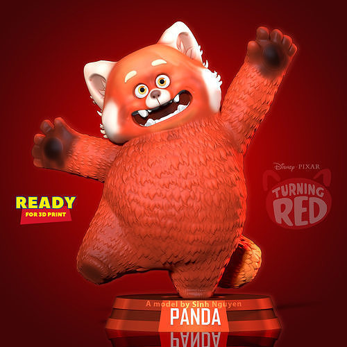 Turning Red - Meilin Lee 3D model 3D printable | CGTrader