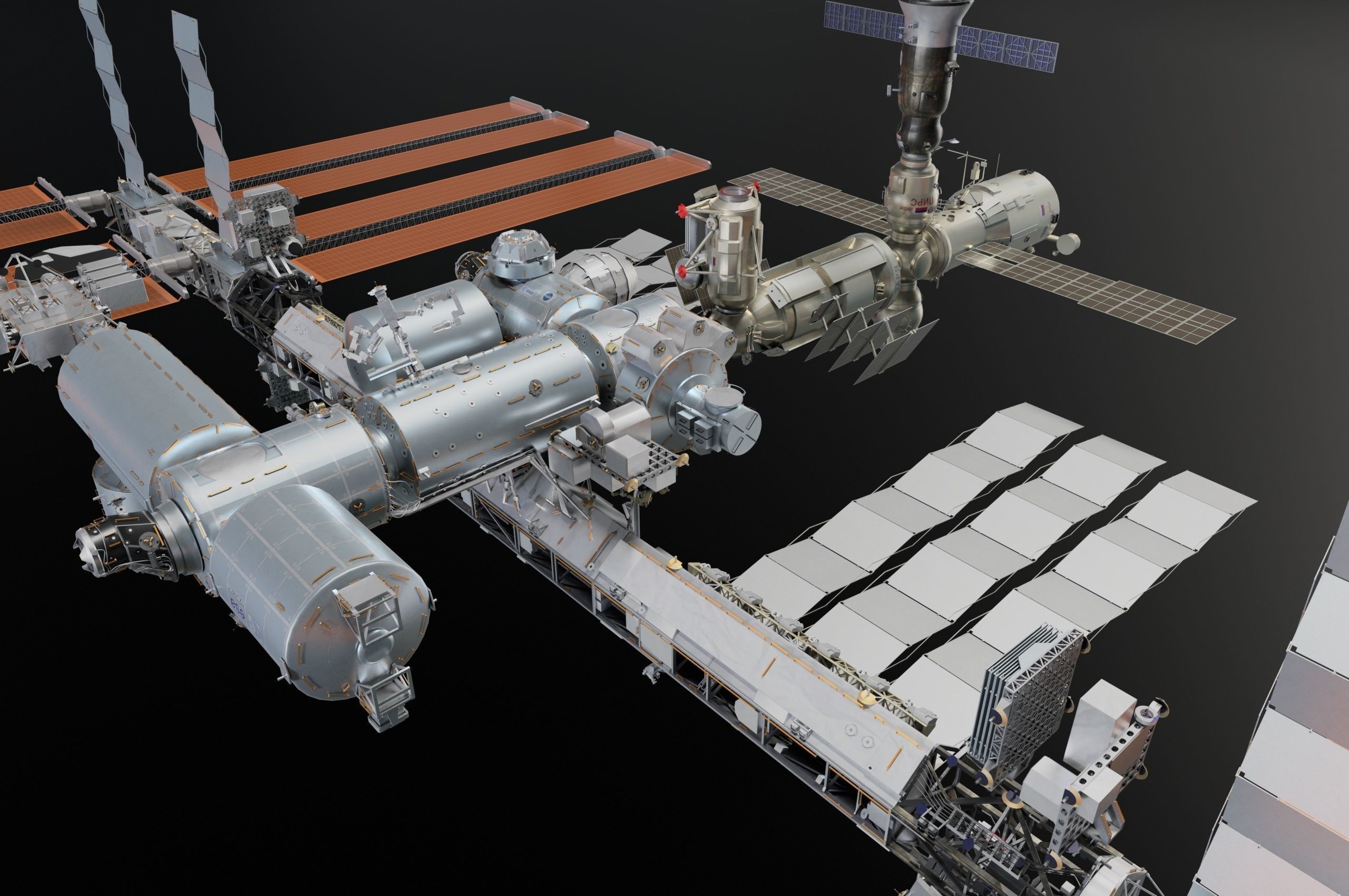 NASA International Space Station 3D model | CGTrader