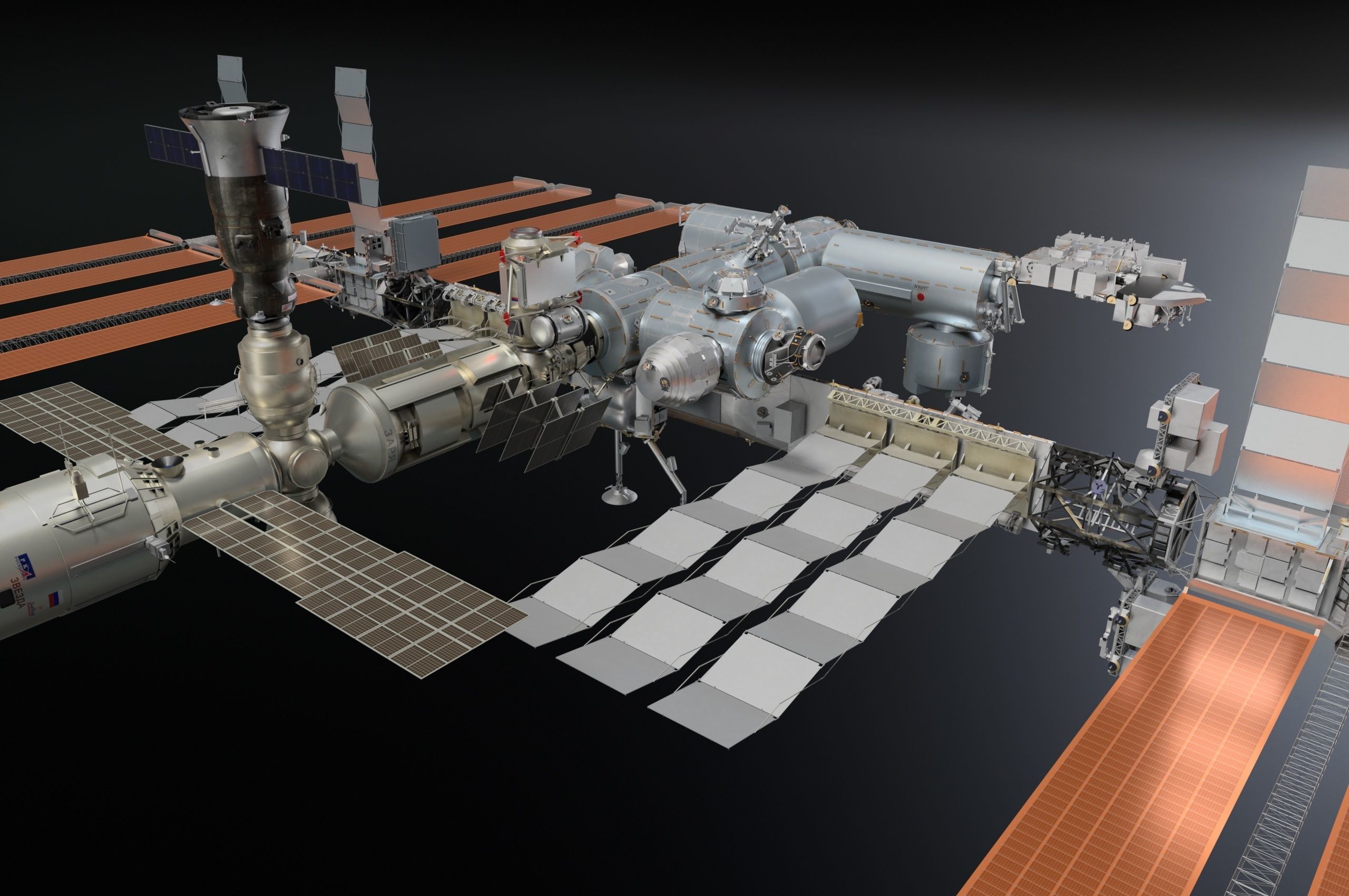 NASA International Space Station 3D model | CGTrader