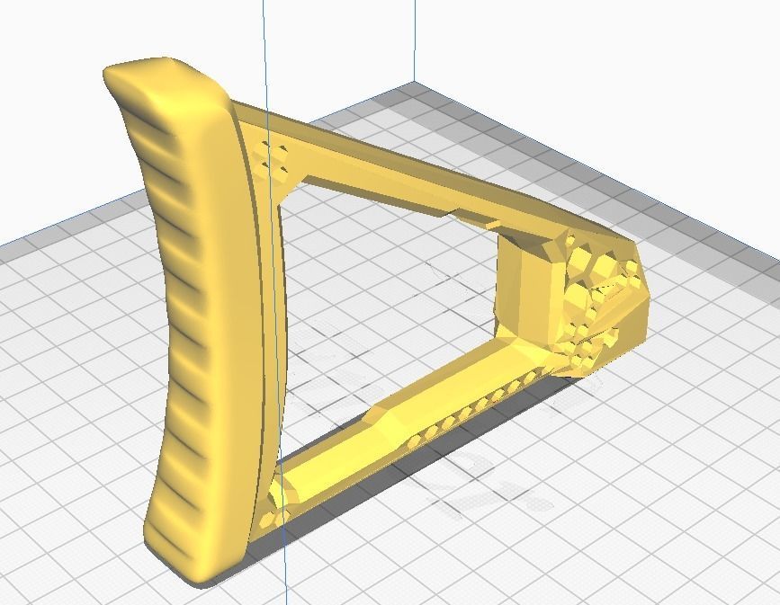 VR GUNSTOCK SLIDR META OCULUS QUEST 2 3D model 3D printable | CGTrader