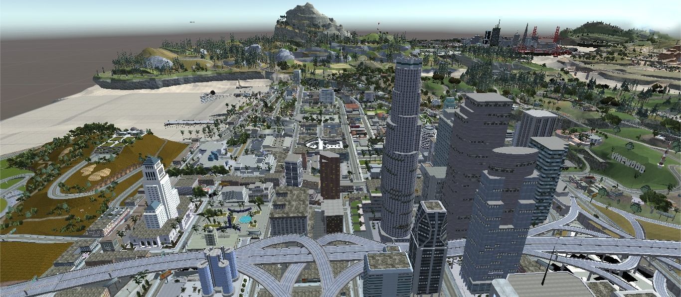 GTA San Andreas Map 3D model | CGTrader