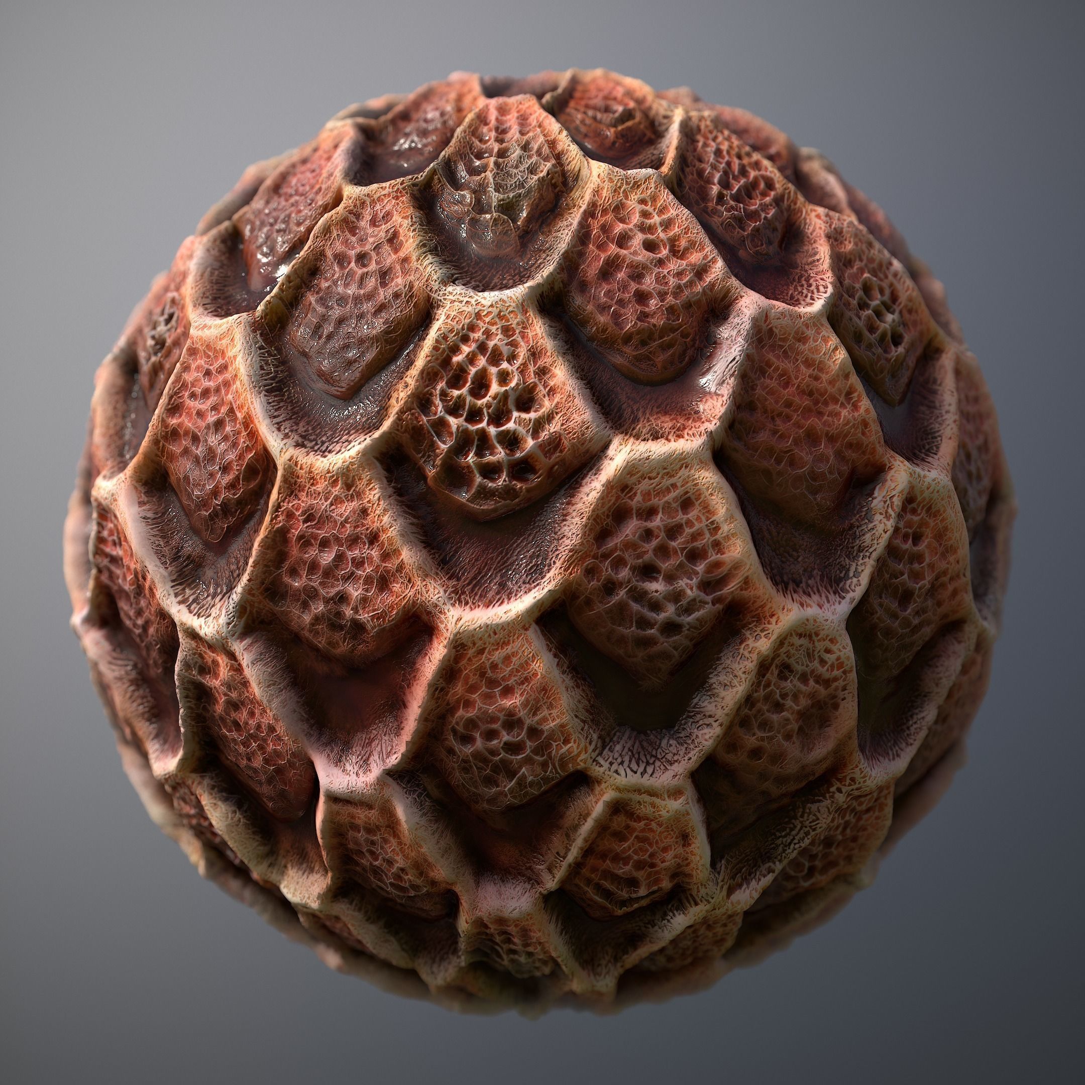 Material Skin Alien 9 Seamless PBR Texture Texture | CGTrader